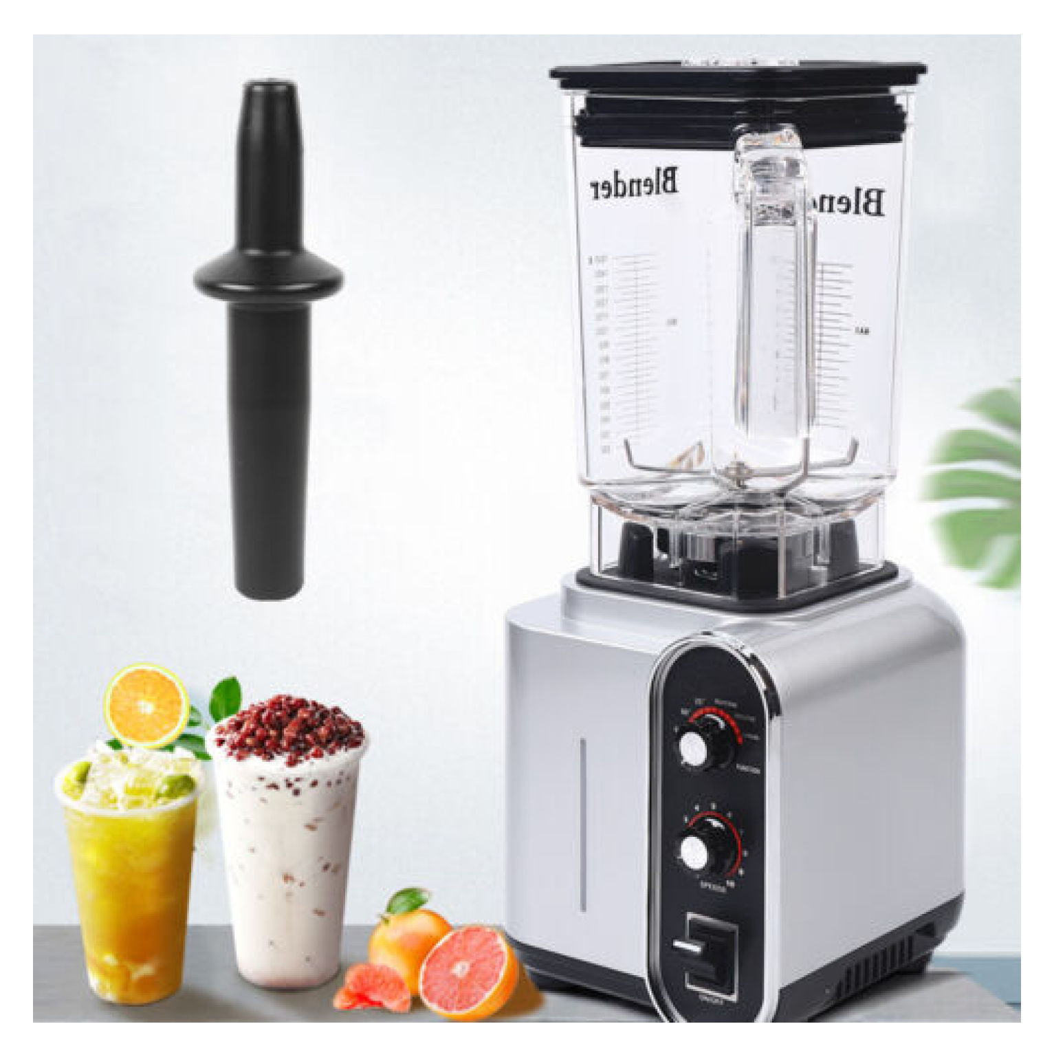 WANCQ Blender 2200W Mixer Power Smoothie Juicer Shakes Maker Heavy Duty ...