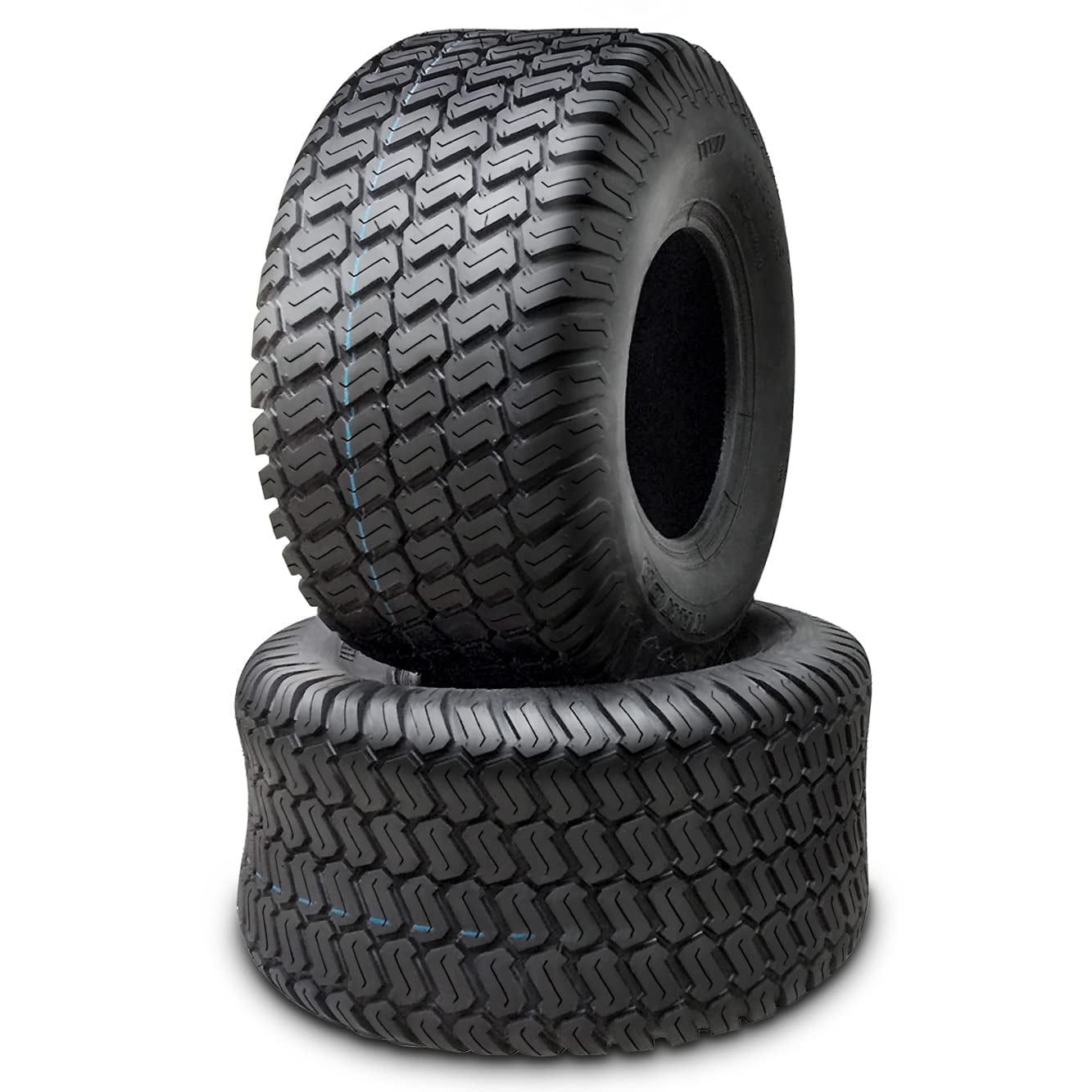 WANDA 15X6.5-8 Lawn Mower Tractor Cart Turf Tires 4 Ply 15x6.5x8 -Set 2 ...