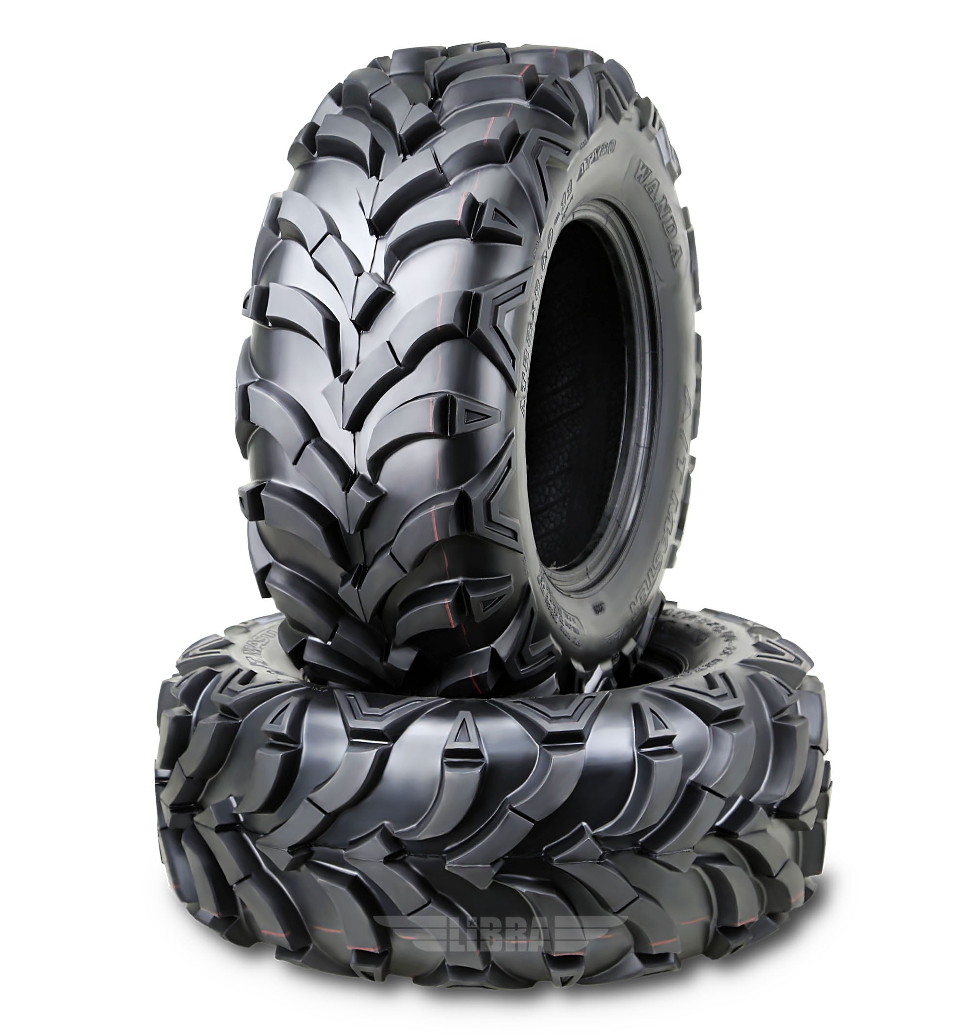 WANDA 2 AT MASTER UTV ATV Tires 23x8-11 23x8x11 6-Ply Solid Lug Mud ...