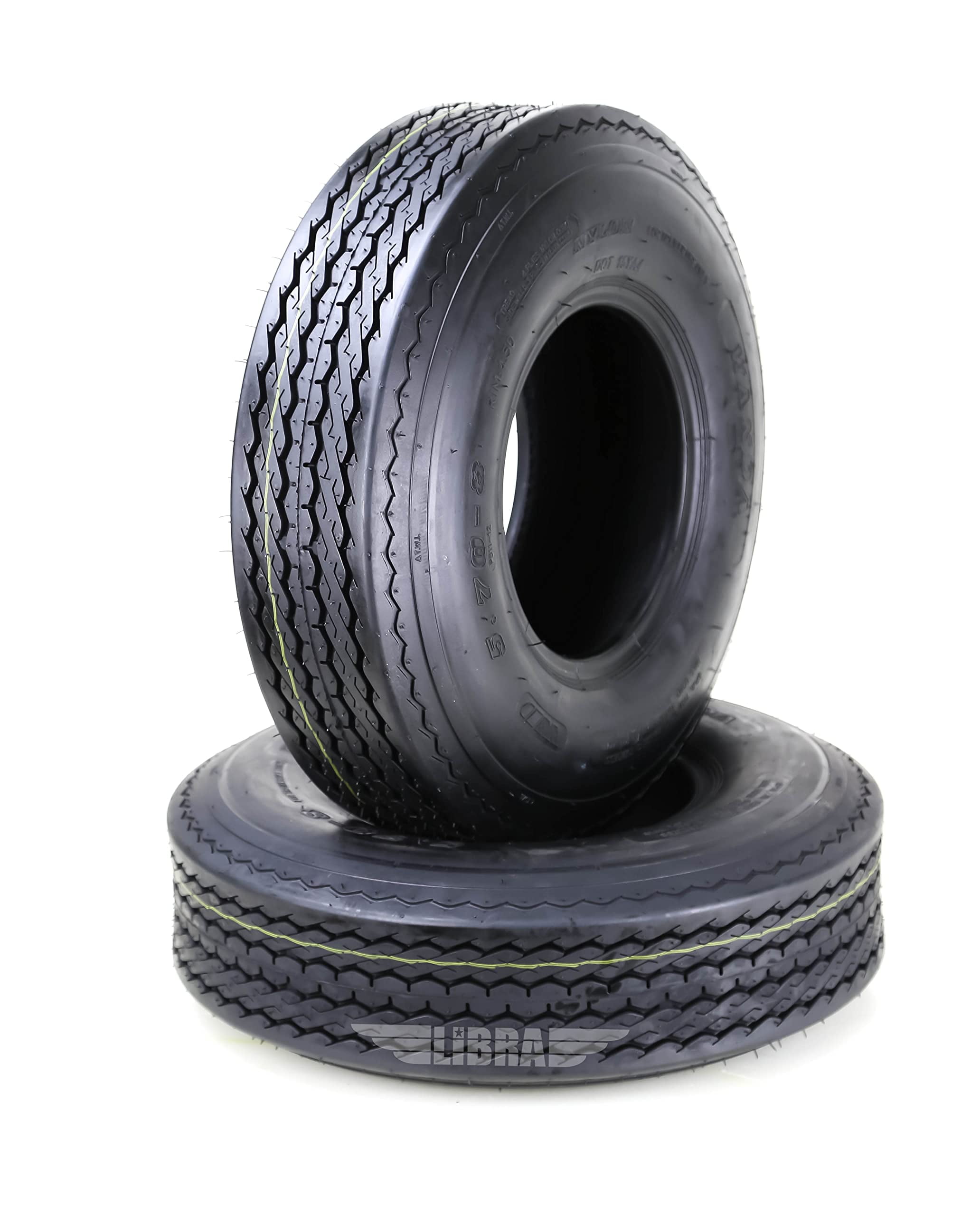 WANDA Brand New 5.70-8 6PR Load Range C Boat Utility Trailer Tires ...