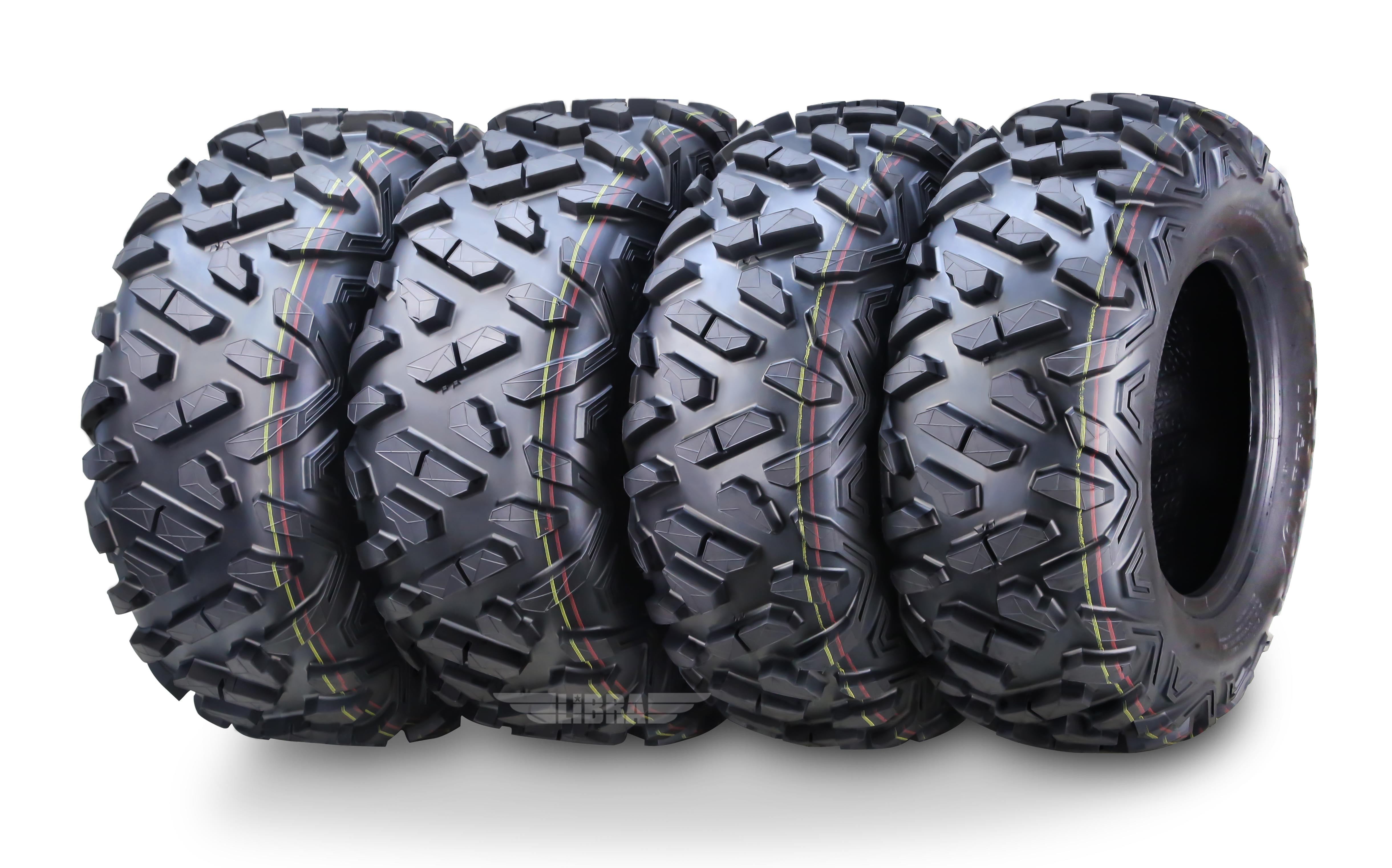 WANDA 24x8-12 & 24x10-12 UTV ATV Tires 6-Ply Full Set Bighorn Style ...
