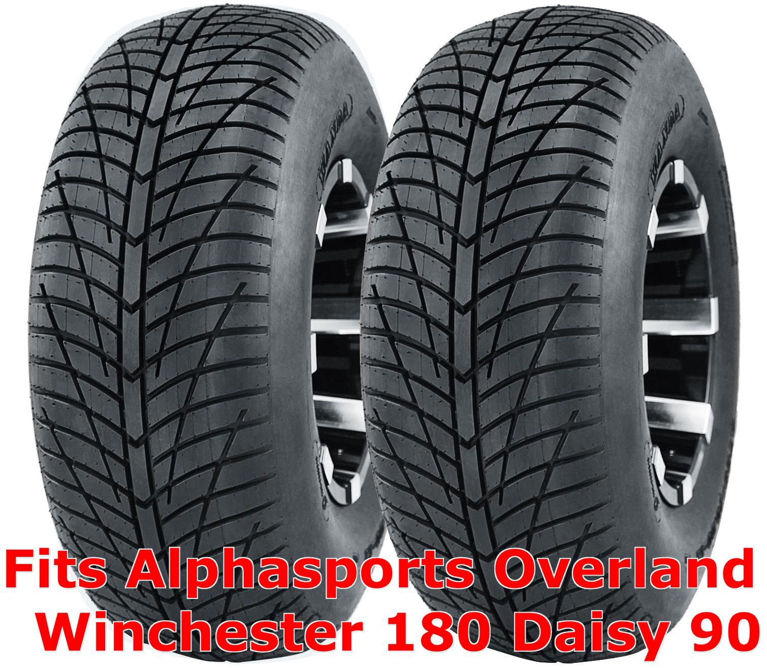 WANDA ATV Tires 21x7-10 fit Alphasports Overland Winchester 180 Daisy ...