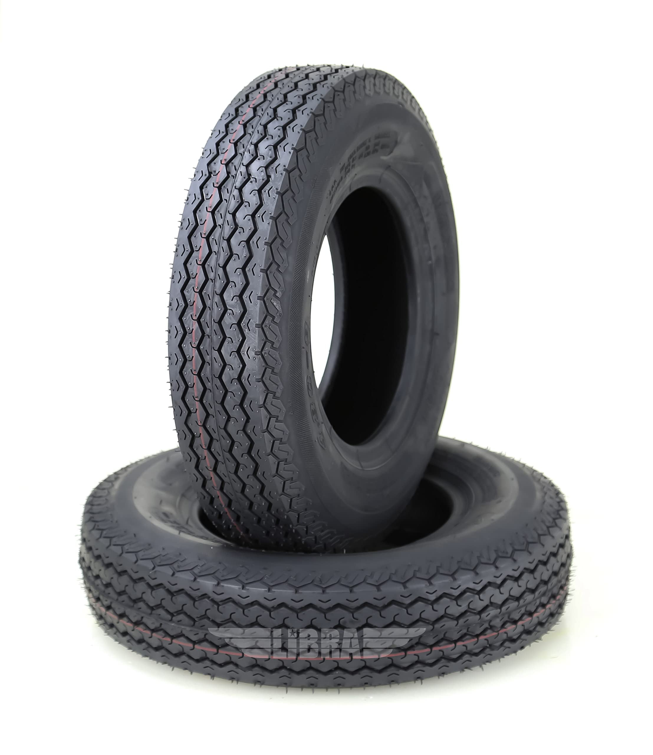 WANDA 2 New 4.80-8 6PR Boat/Motorcycle Utility Trailer Tires, Load ...