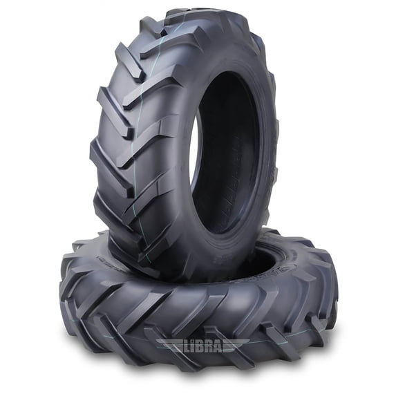WANDA 6.00-12 Agri Tractor Tire, R-1 Pattern, 6 Ply, Tubeless - Set of ...