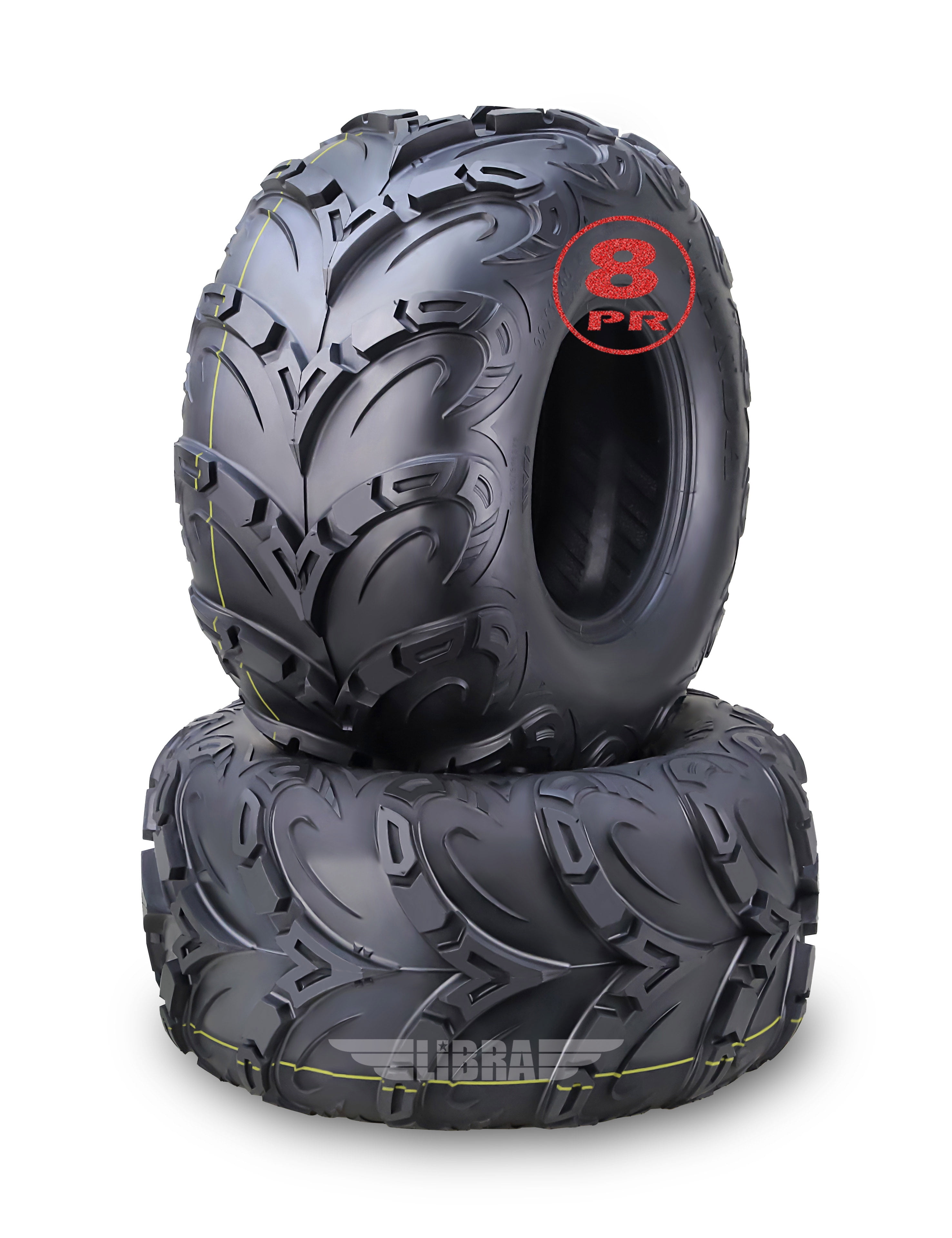 WANDA 8 Ply ATV Tires 22x10-9, Mud Sling Performance, Set of 2, Fit for ...