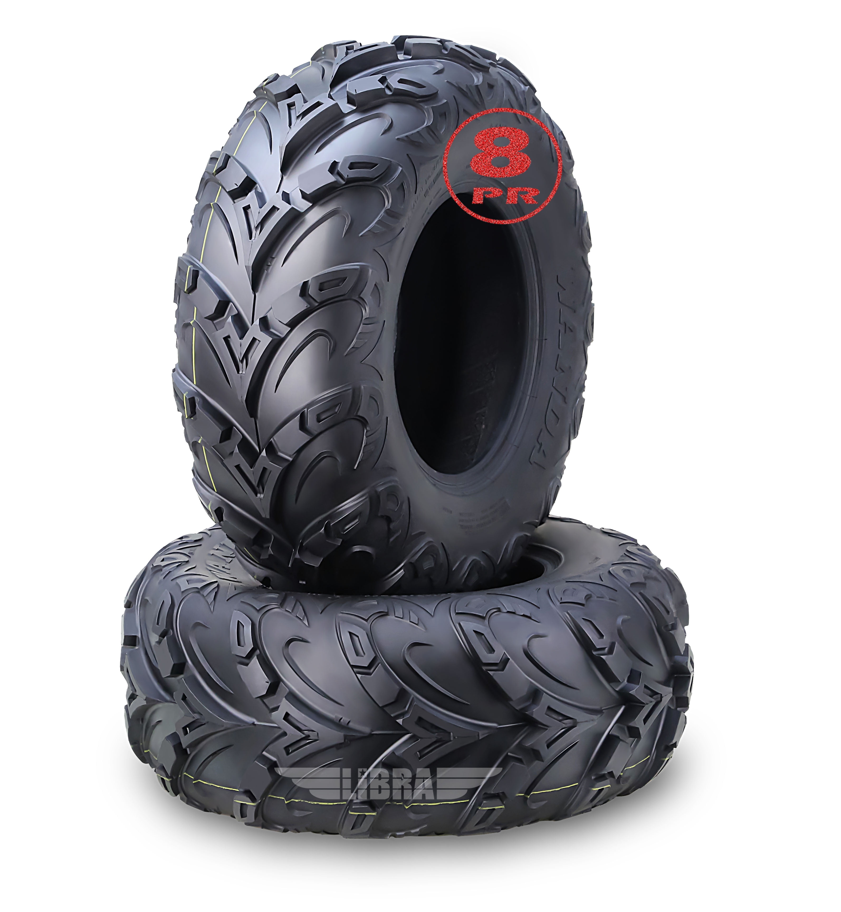 WANDA Premium 8 Ply ATV/UTV Tires 23x8-11, Mud Sling, Set of 2, Heavy ...
