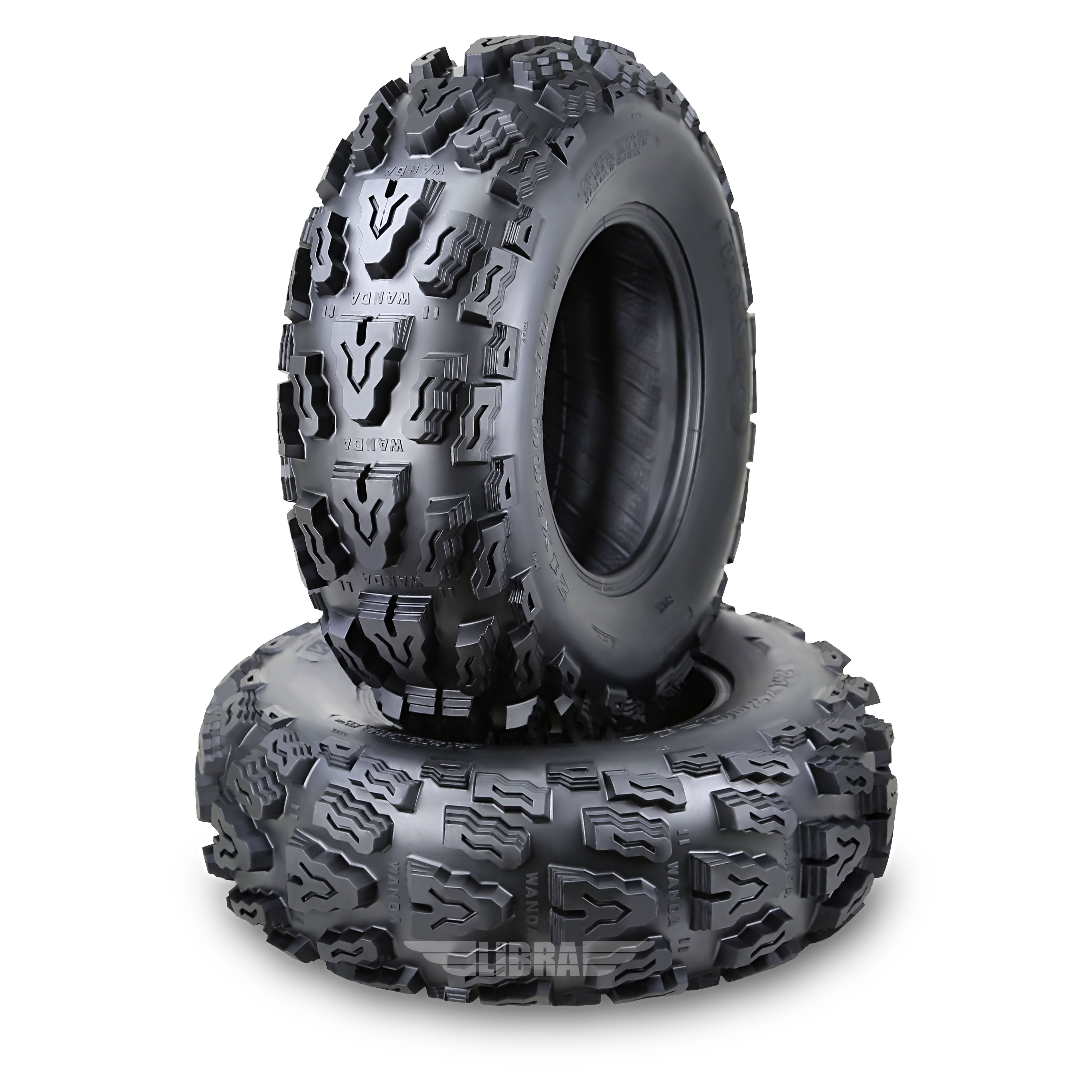 WANDA Sport ATV tires 21x7-10 21x7x10 4PR Deep Tread, Set 2 - Walmart.com