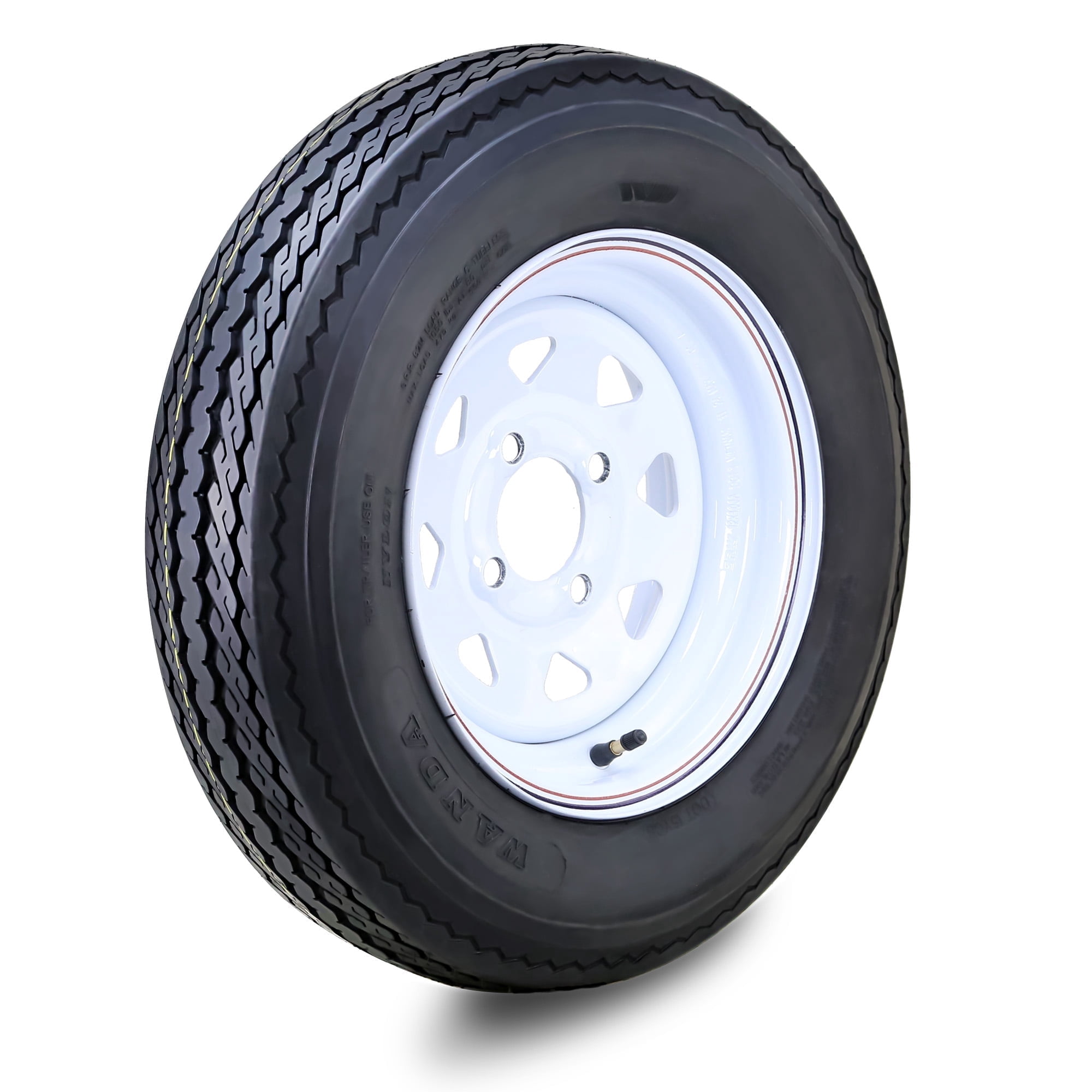 WANDA Trailer Tire Wheel Assembly 5.30-12 6-Ply C 82M 4 Lug - Walmart.com
