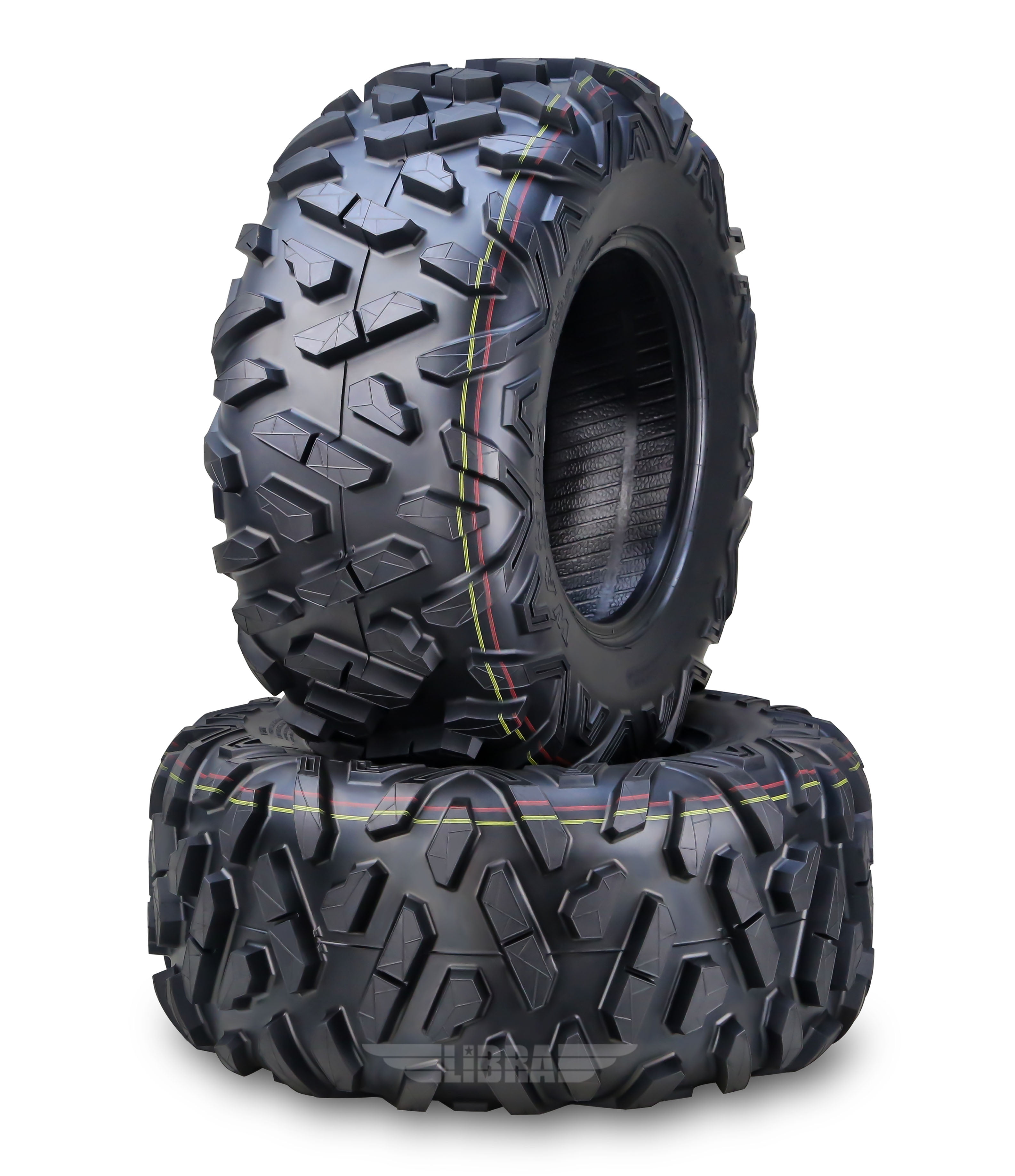 WANDA UTV ATV Tire 24x10-12 24x10x12 255/60-12 6-Ply Bighorn Style,Set ...