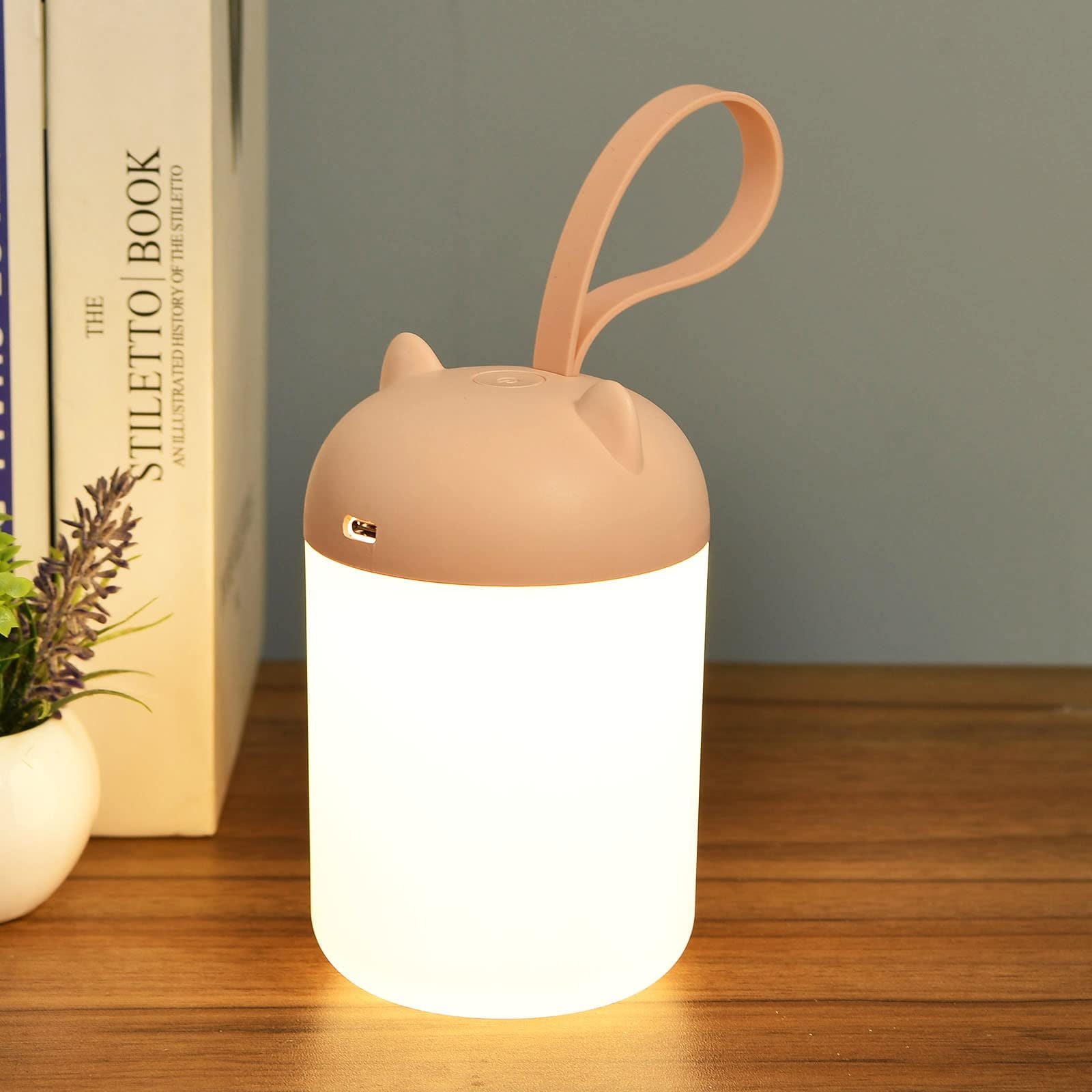 WANDCO Kids Lantern Portable Night Light- Rechargeable Camping Lantern ...