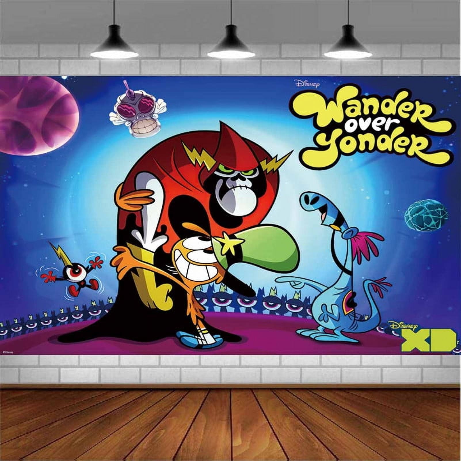WANDER OVER YONDER Backdrop Banner Party Supplies Poster Movie Theme ...