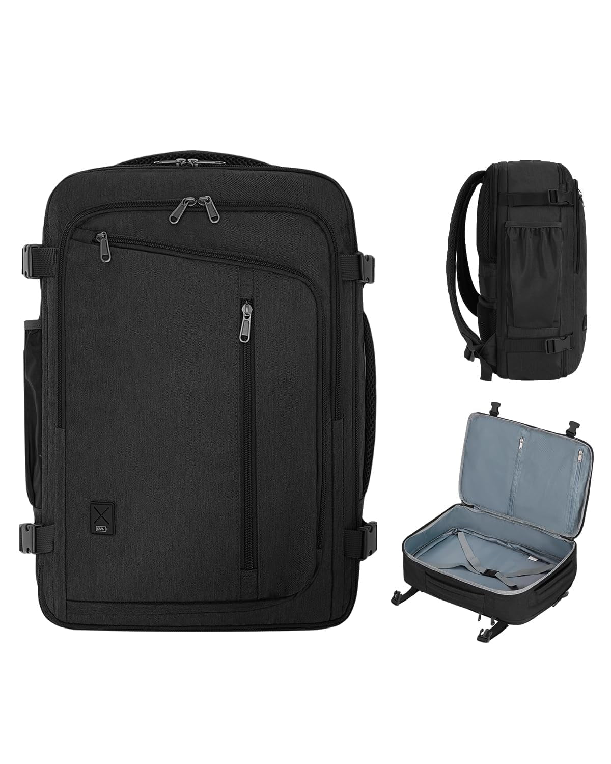 WANDF Expandable 17 Inch Laptop Travel Backpack For Spirit Airlines ...
