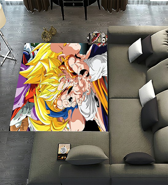 WANDJYOU Anime Dragon Ball Area Rugs 4 x 5ft Floor Carpet Mat for ...