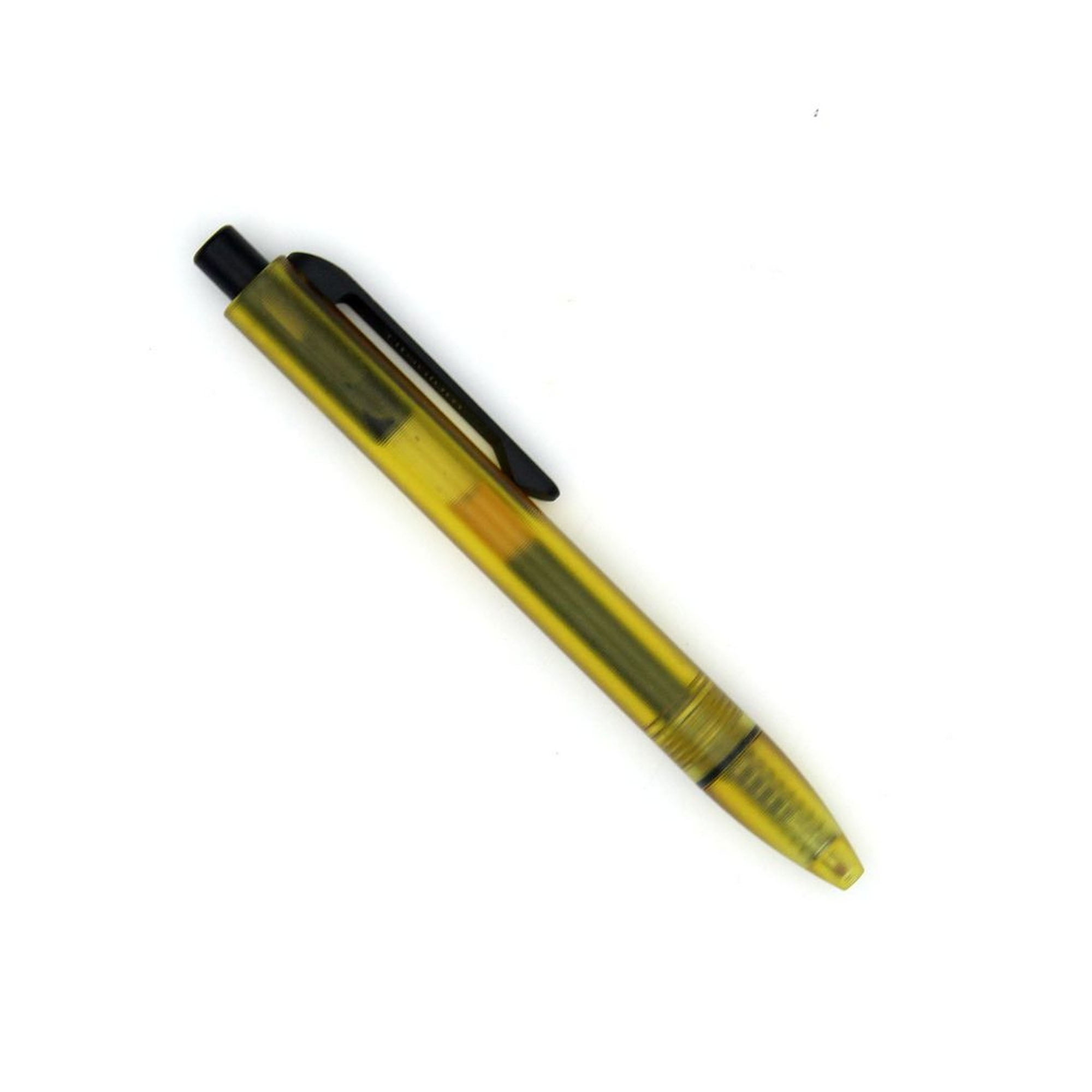WANERSEN Ultem Four Musketeers Neutral Pen，Amber Resin Body Pen, 4.5 ...