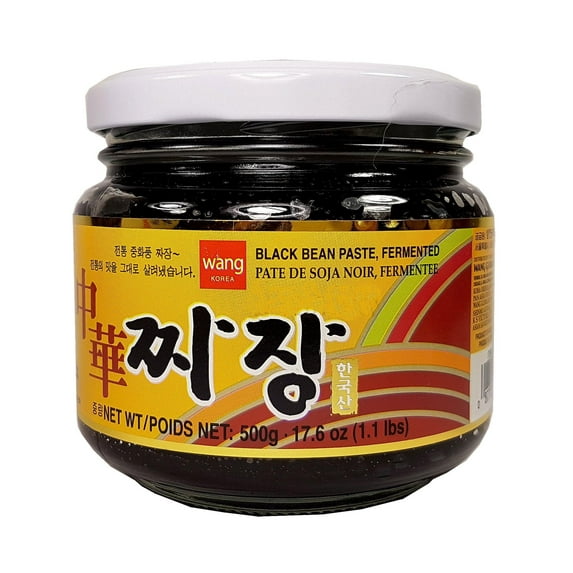WANG'S Fermented Black Bean Paste Chunjang 17.6 Oz. (1.1 lbs ...