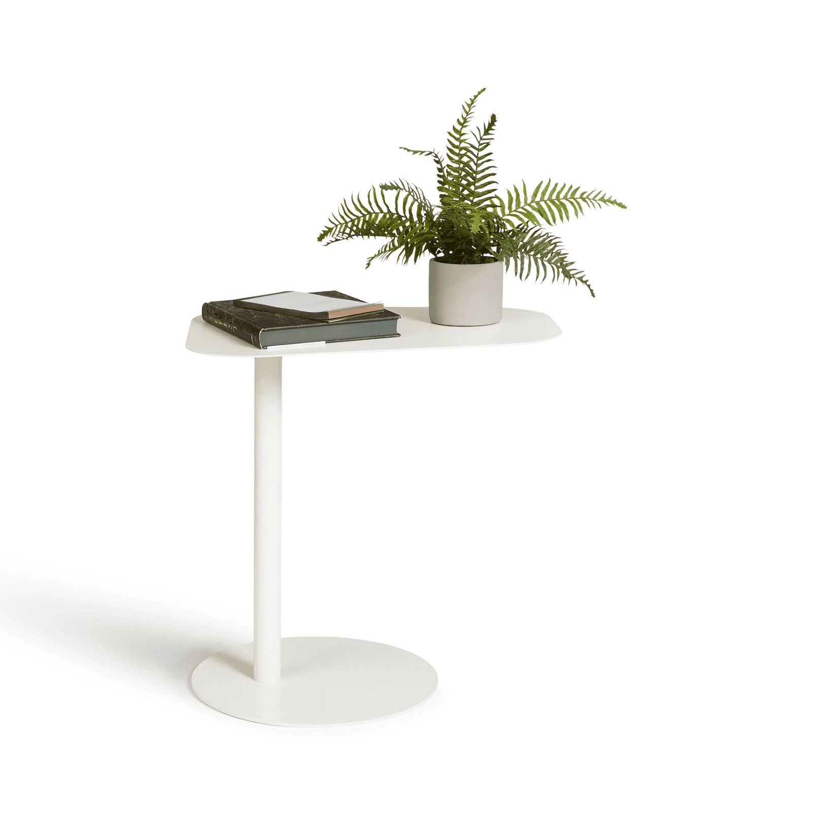 WANGBOY Chroma C-Shaped Steel Accent Table - Perfect Small Side Table ...