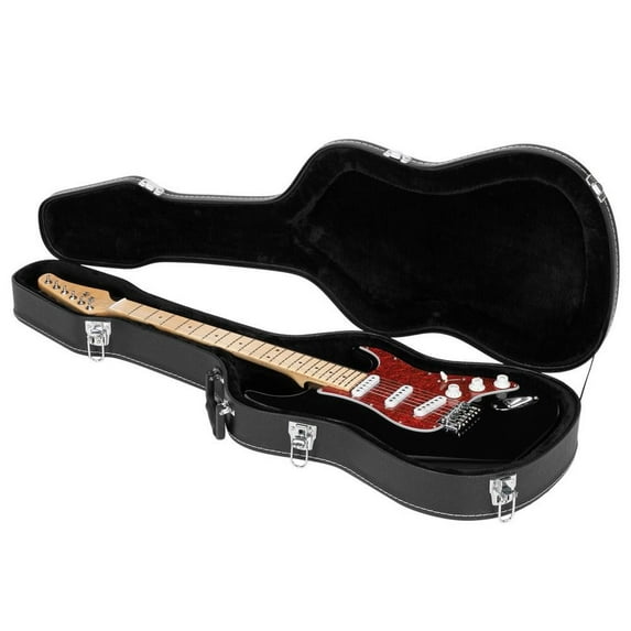 WANGBOY Electric Guitar Hard Case, Wooden Hard-Shell Protective ...