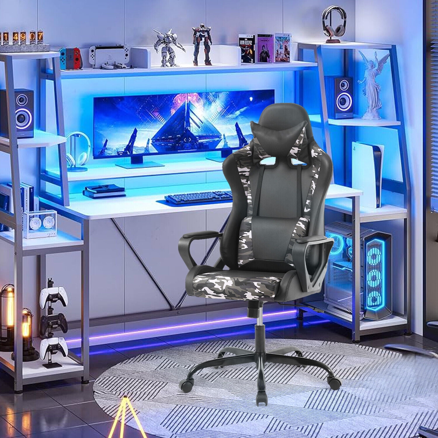 WANGBOY Ergonomic Racing Desk Chair Gaming Chair Computer Chair with ...
