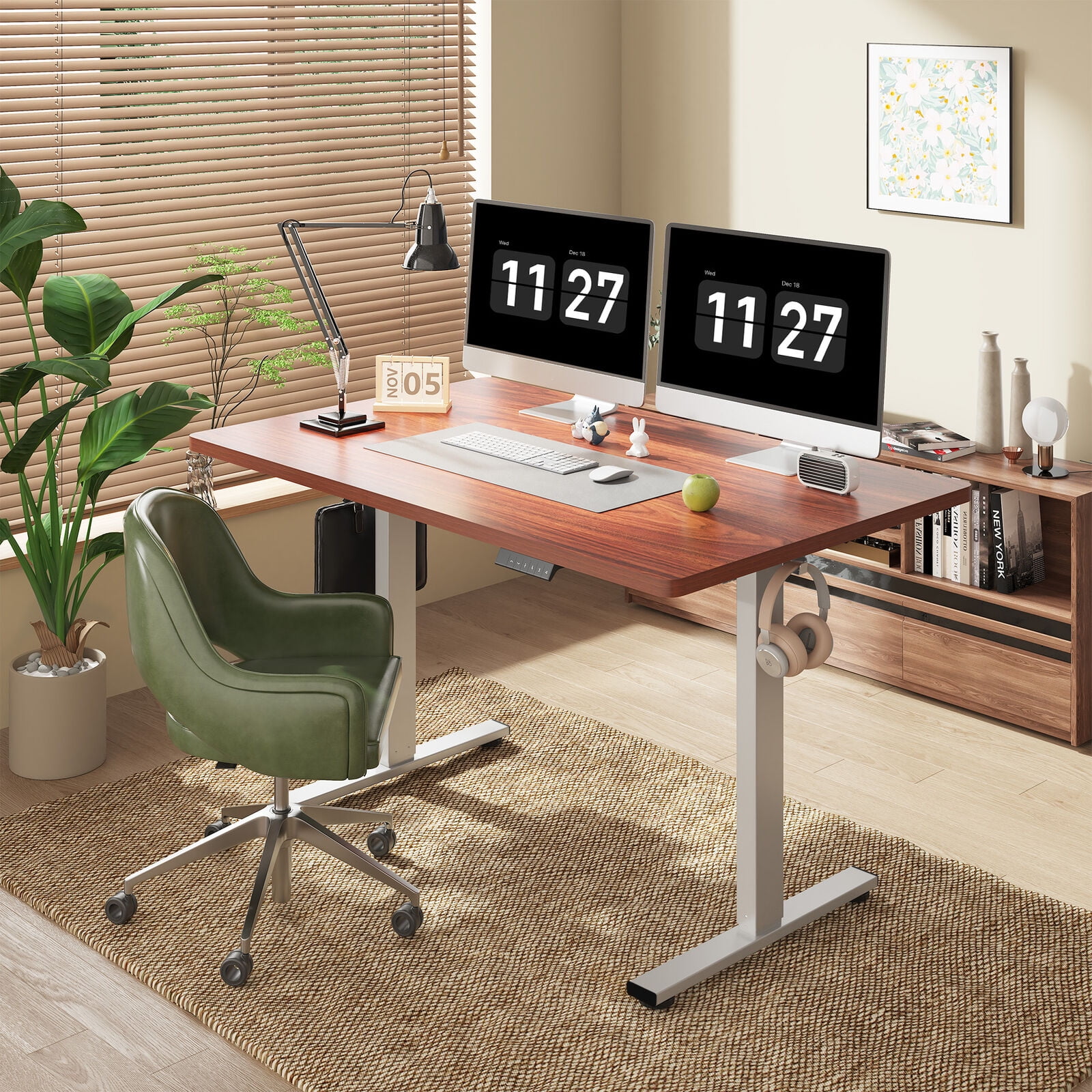 WANGBOY FlexiSpot 40"/48"/55"/60"Height Adjustable Standing Desk with ...