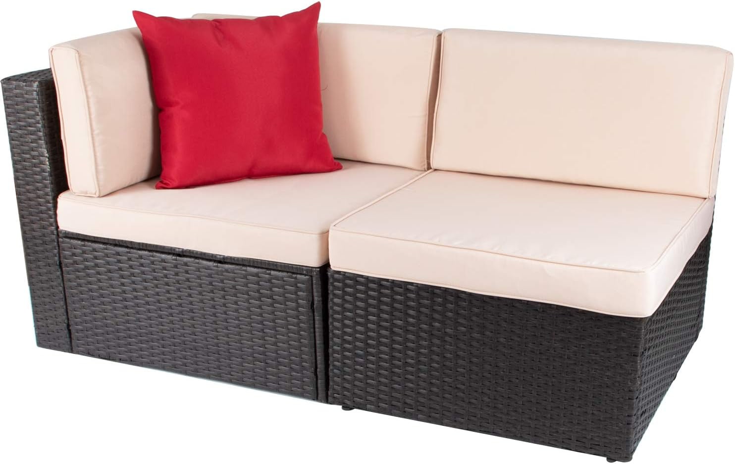 WANGBOY Patio Furniture Sofa Sets Outdoor All-Weather Sectional Corner ...