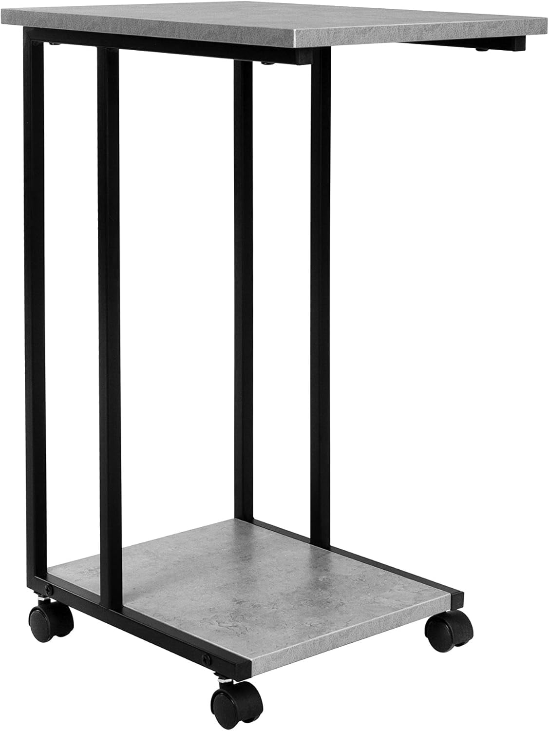 WANGBOY Side End C Table for Sofa, Living Room Couch Table Snack Table ...