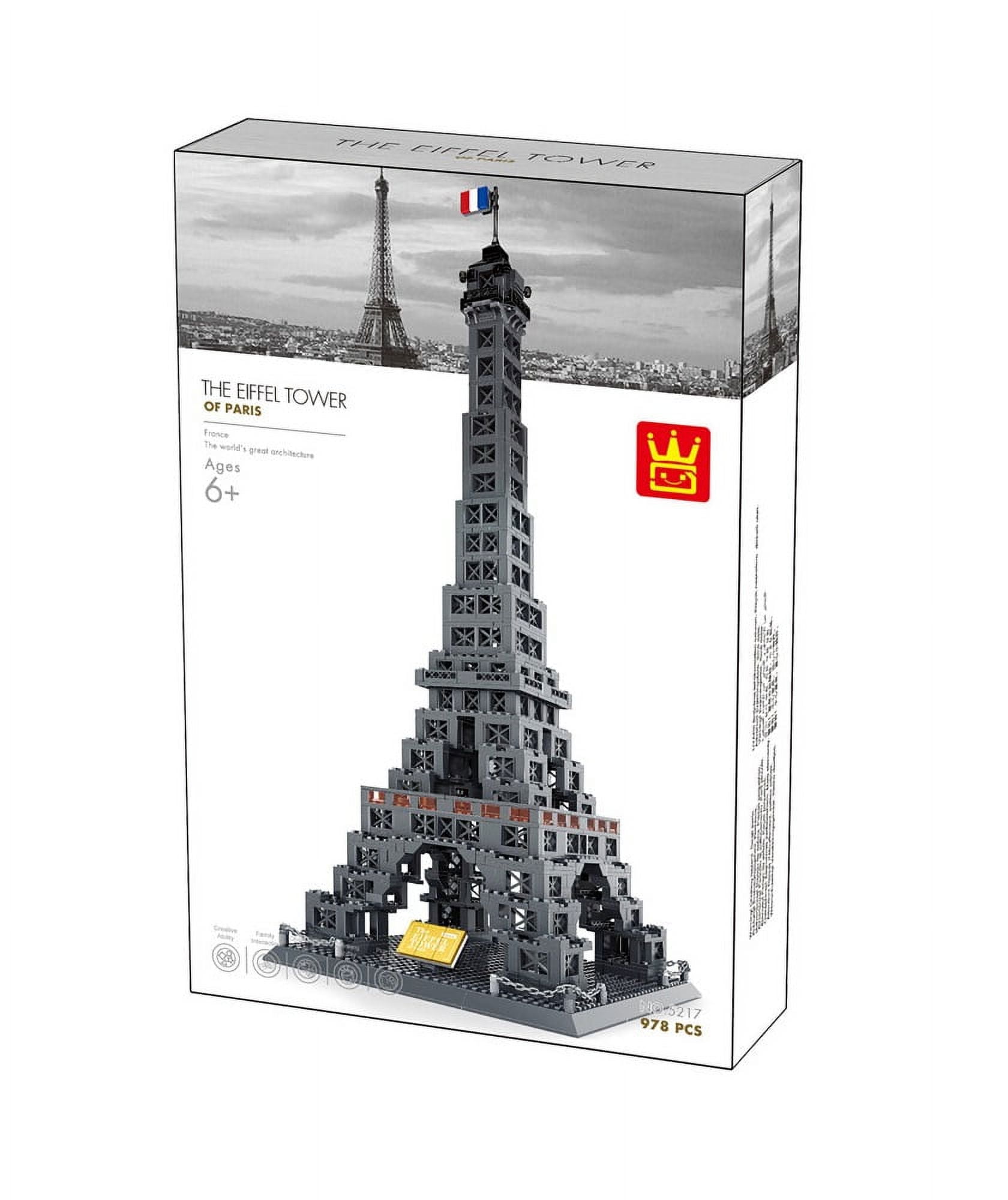 Wange 5217 Eiffel Tower Famous Buildings Architecture Series ...