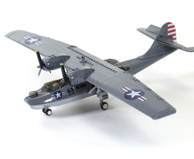 WANGE Consolidated PBY-5A Catalina Seaplane Building Block Set ...