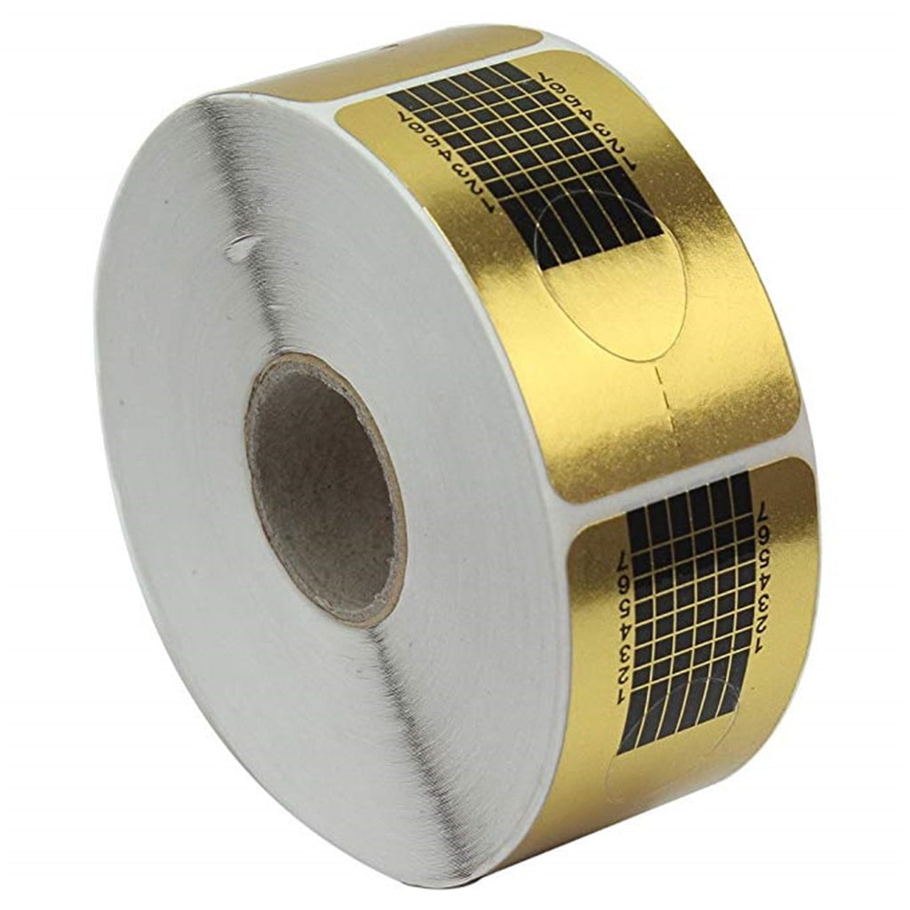 WANGJIAOID 500PC Stickers Shapes For Gel Acrylic Nails Tips Extensions ...