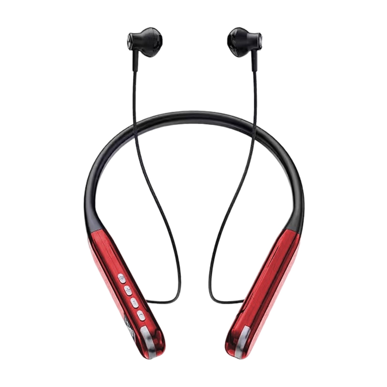WANGJIAOID Bluetooth Neck Hanging Wireless Sports Headphones With ...