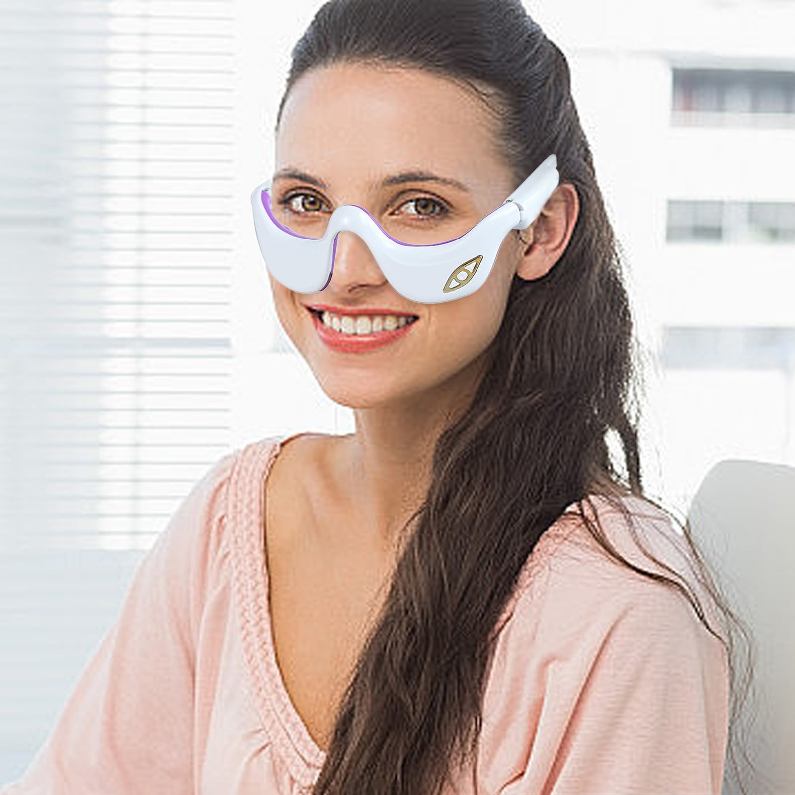 Wangjiaoid Cellulite Massage Device Micro Current Eye Massager Smart Vibration Infrared Heating