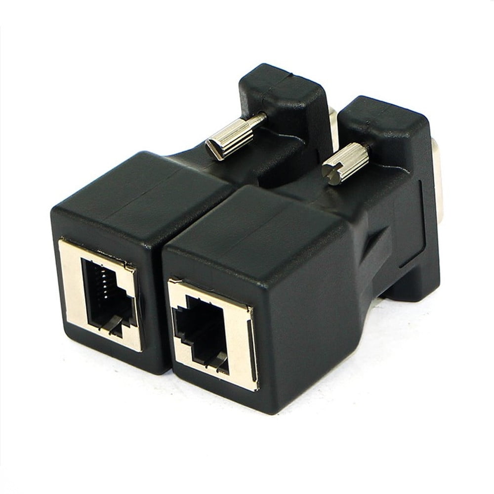 WANGJIAOID Computer Cables & Interconnects 1 Pair VGA Extender Male ...