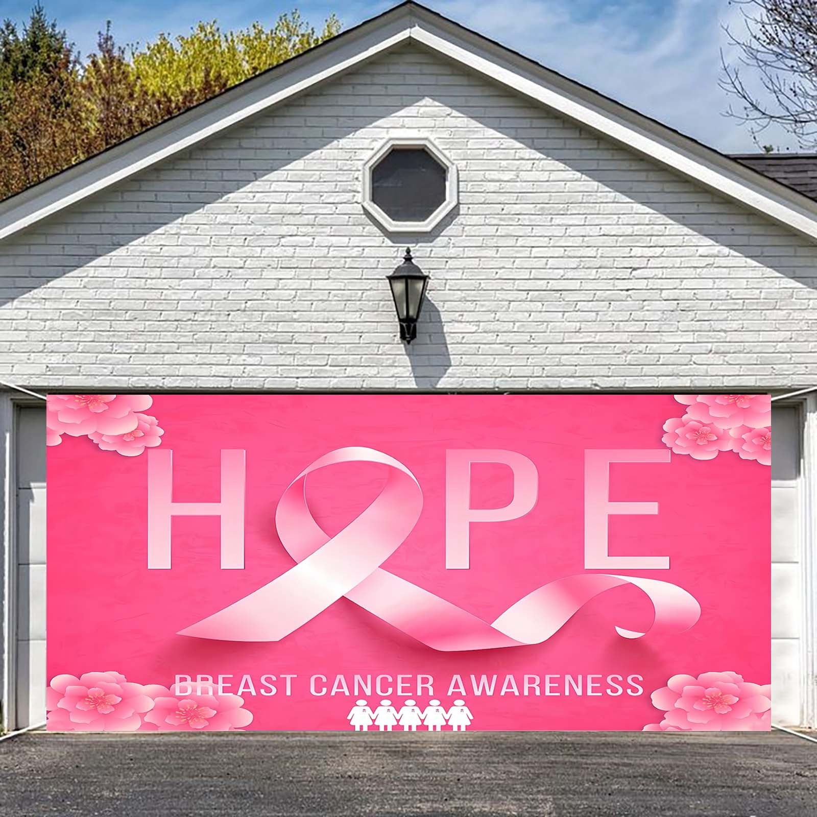 WANGJIAOID Easter Banners for Front Door Cancer Publicity Background ...