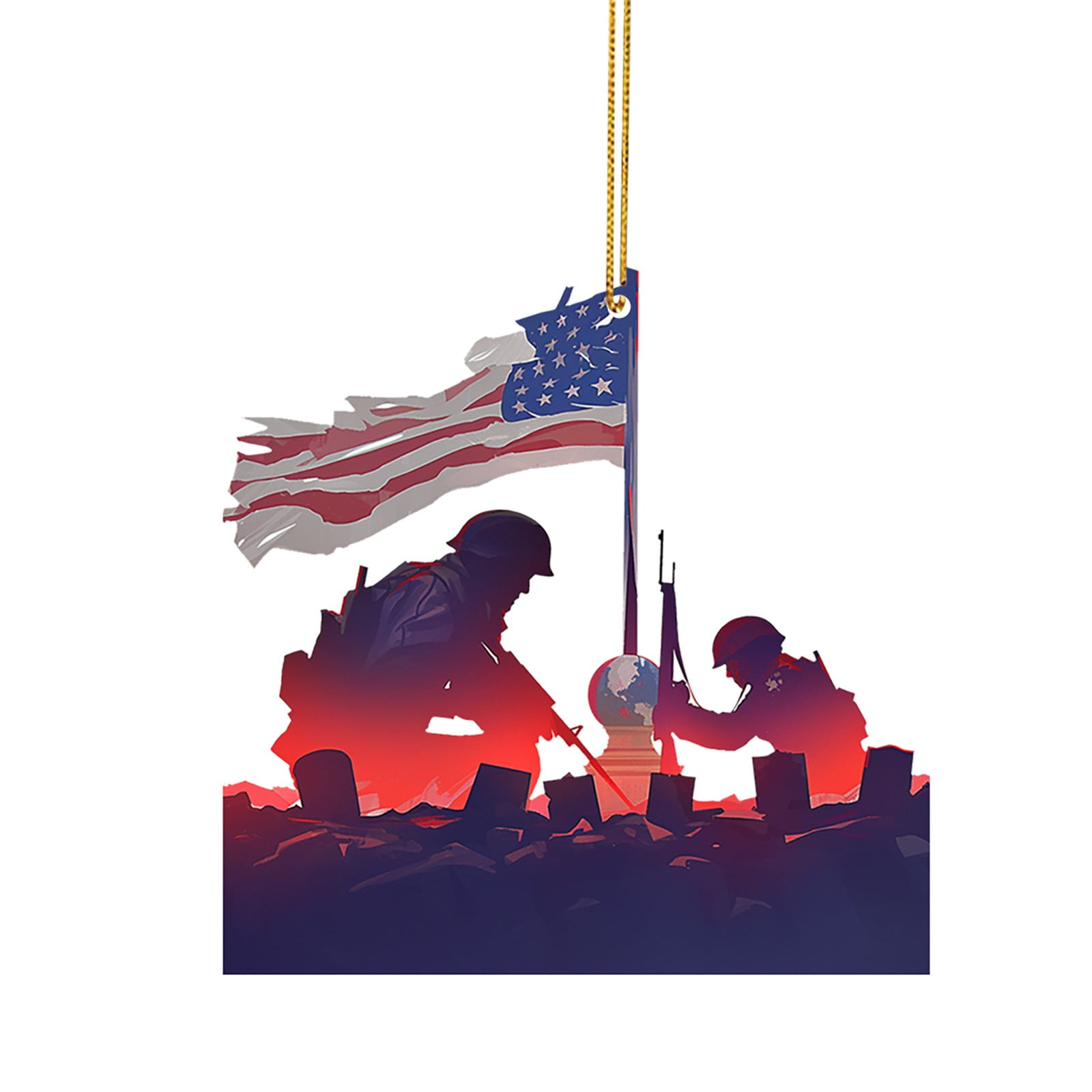 WANGJIAOID Easter Eggs to Decorate USA Independence Day Patriotic ...