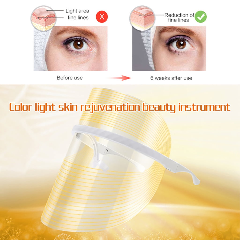 Wangjiaoid Face Facial Brush Led Photon Skin Rejuvenation Beauty