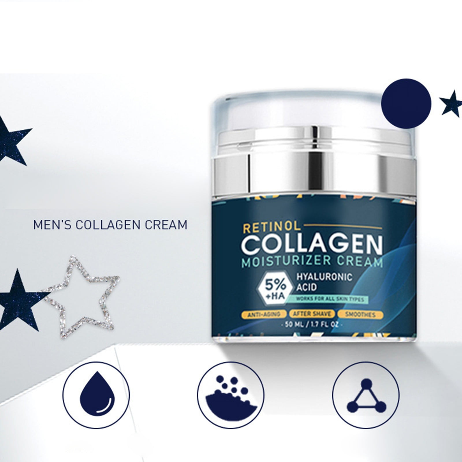 WANGJIAOID Men's Collagen Face High Moisturizing Reducing Skin ... WANGJIAOID Men's Collagen Face High Moisturizing Reducing Skin ...