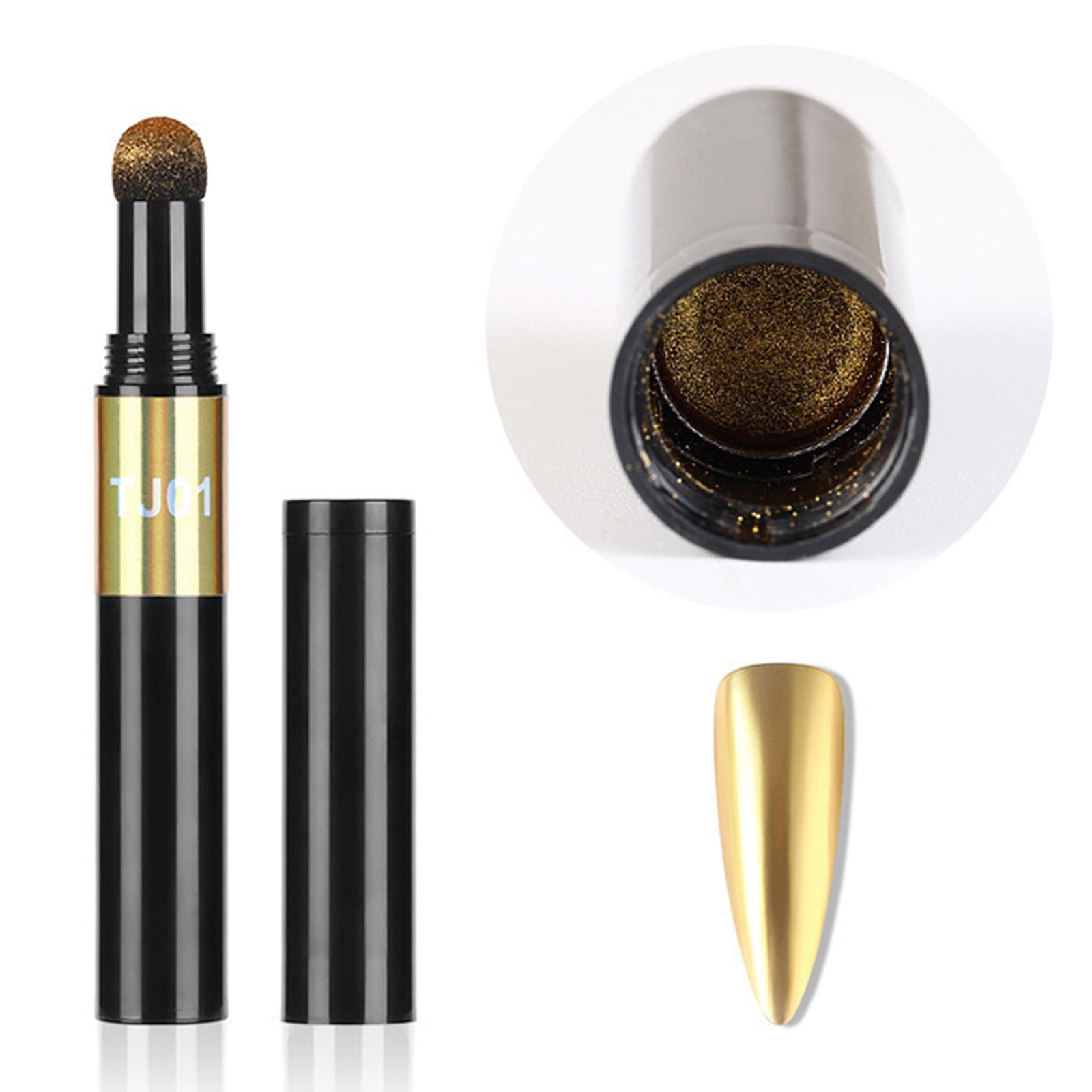 WANGJIAOID Nail 12 Color Nail Solid Loose Powder Titanium Powder Air ...