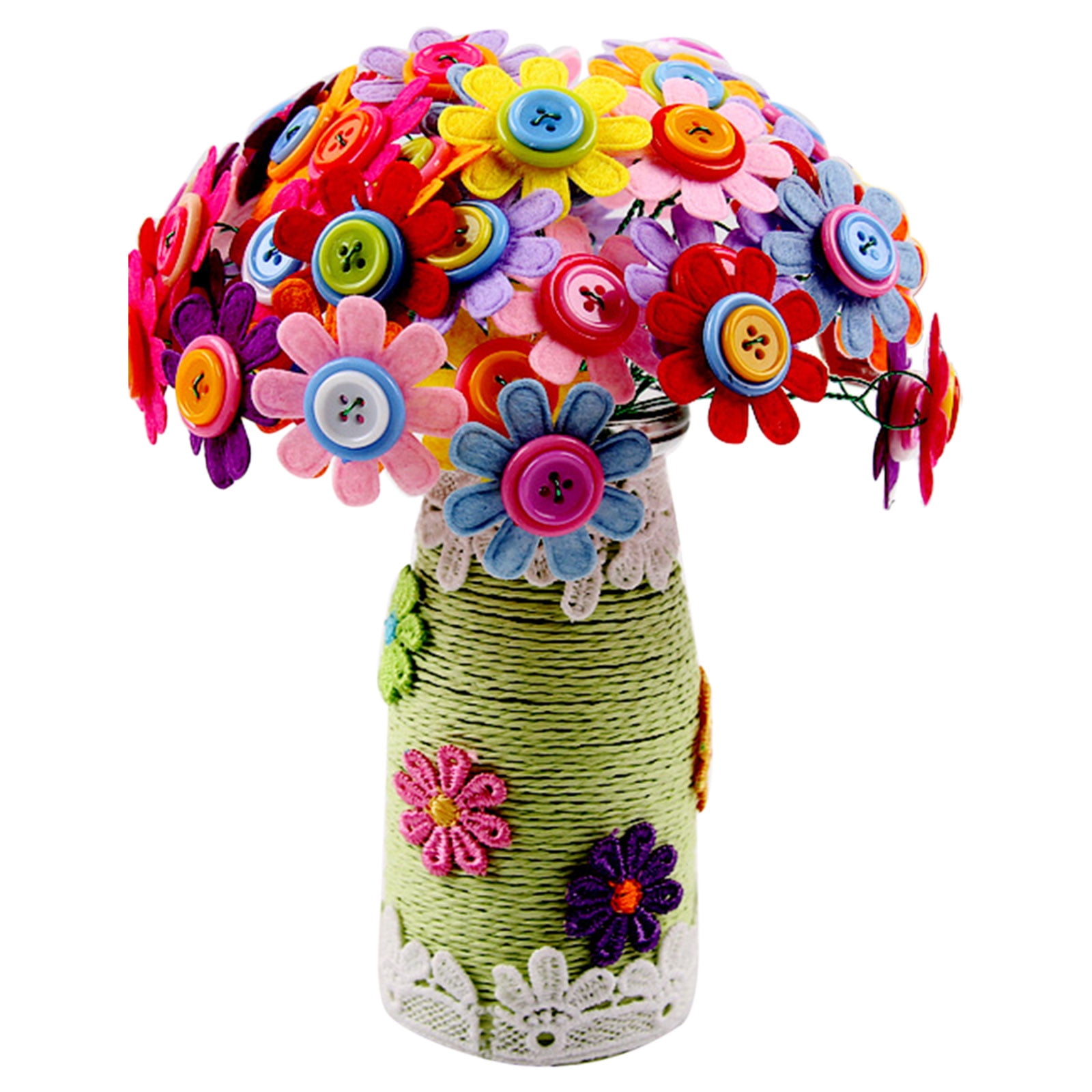 WANGJIAOID Sensory for Toddlers 1-3 Flower Craft Kit For Kids Make Your ... WANGJIAOID Sensory for Toddlers 1-3 Flower Craft Kit For Kids Make Your ...