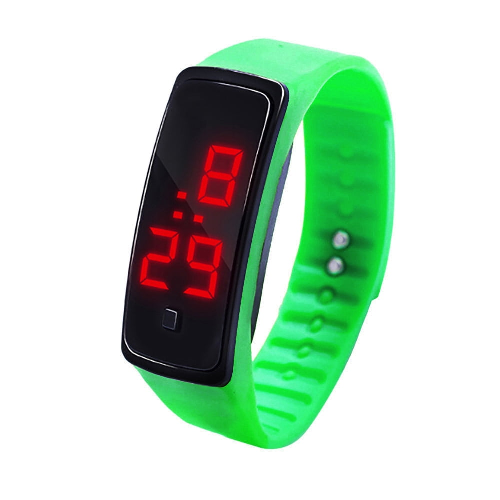 WANGJIAOID Sports Watch Light LED Digital Display Bracelet Watch ... WANGJIAOID Sports Watch Light LED Digital Display Bracelet Watch ...