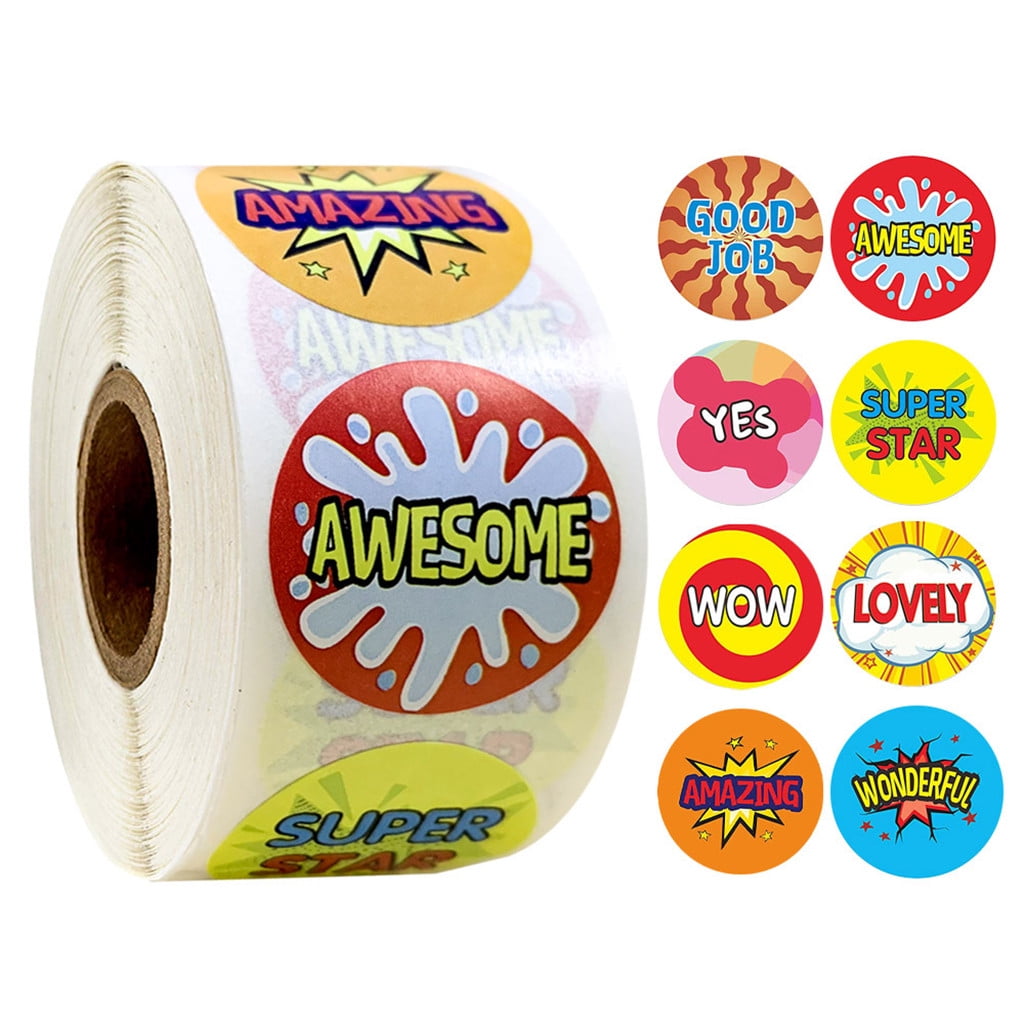 WANGJIAOID Stickers For Kid's Teacher Classroom Toys Cartoon Stickers ...