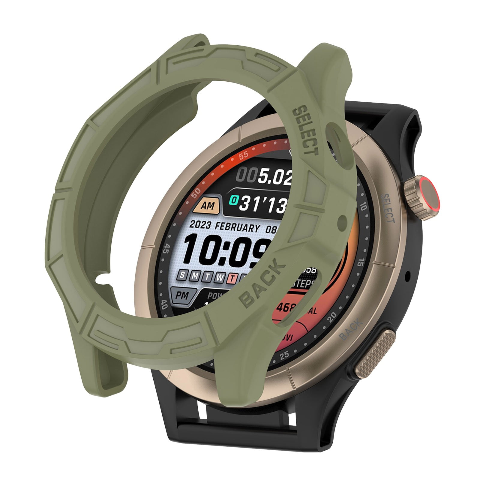 WANGJIAOID TPU Material Case Compatible With Electronic Smartwatch Drop ... WANGJIAOID TPU Material Case Compatible With Electronic Smartwatch Drop ...