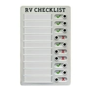 Podplug RV Checklist Provides Reminders,Checklist Record Important ...