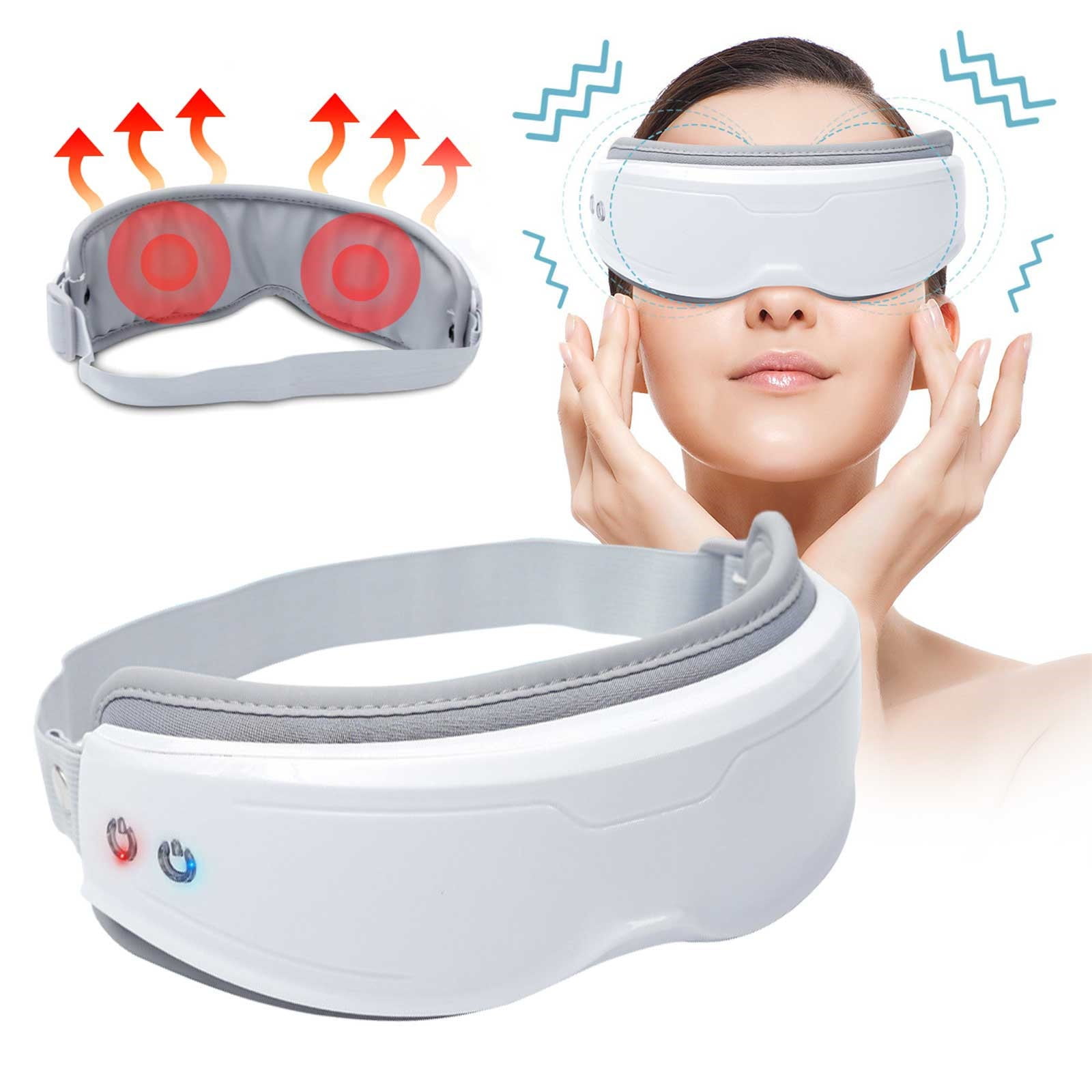 WANGJIAOID USB Rechargeable Smart Eye Care Massager Eye Relaxing ...