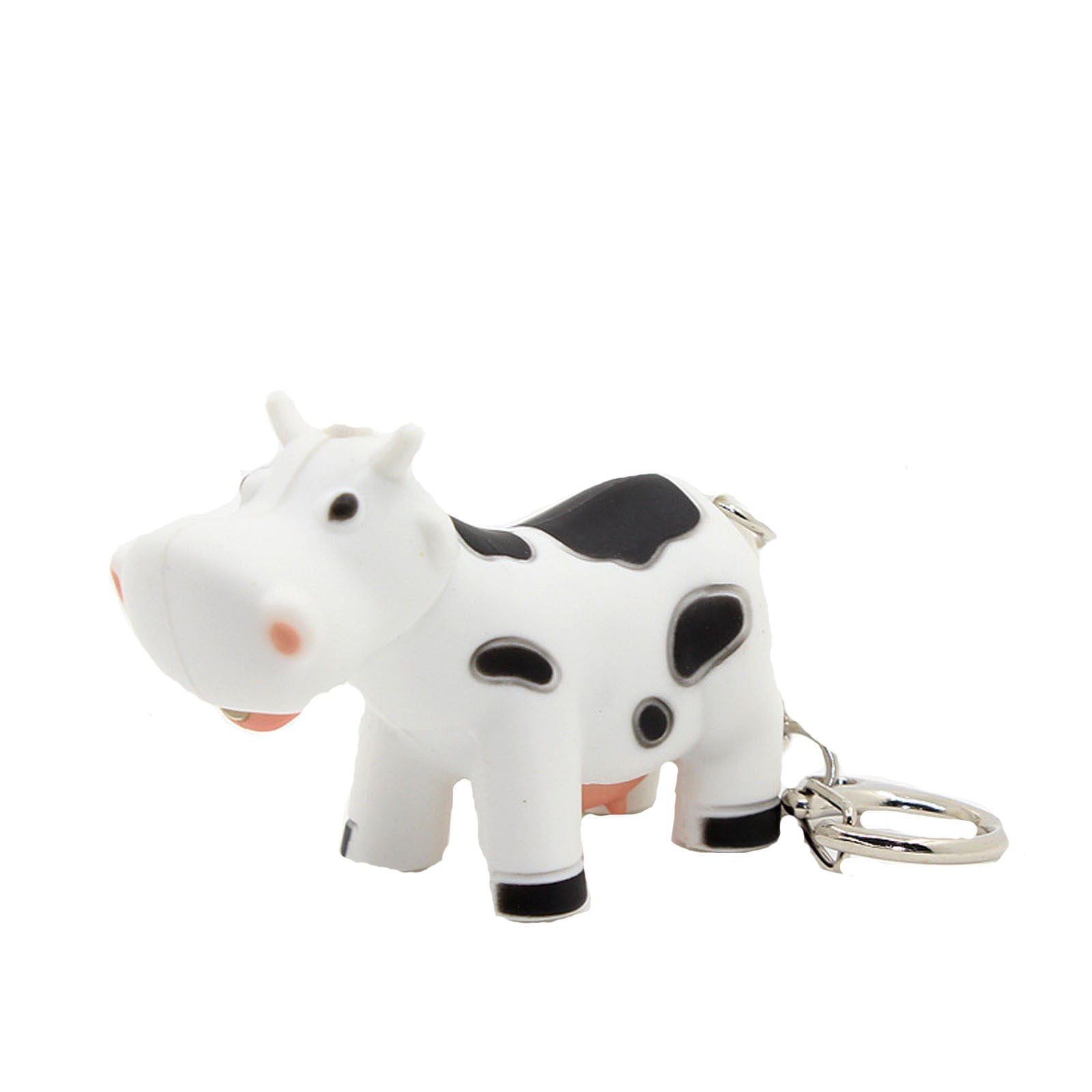 WANGJIAOID Wallet Women Holder Lightup Keychain Cartoon Cow Design ...