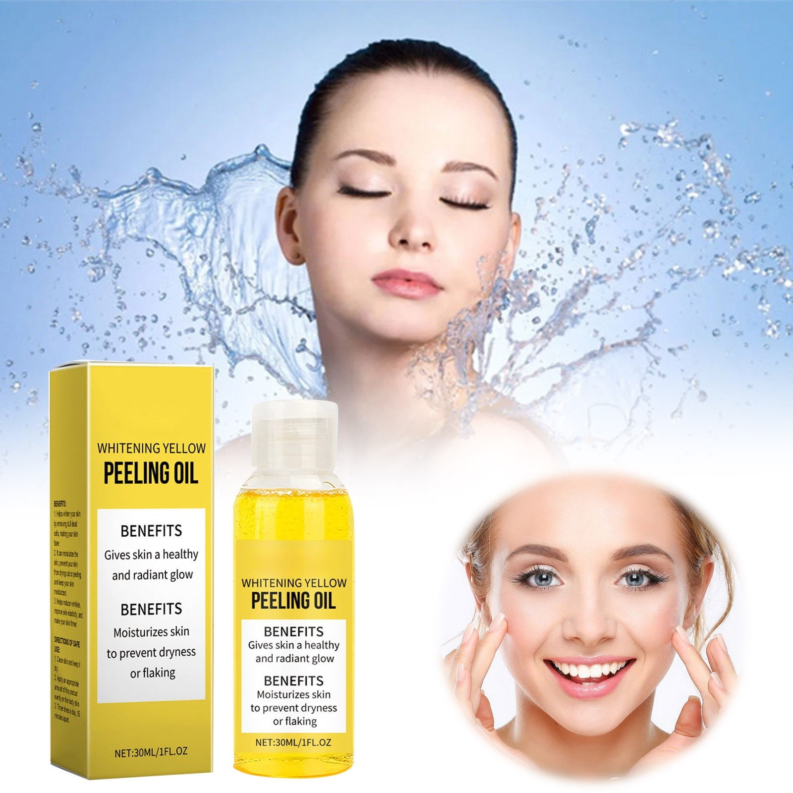 WANGJIAOID of Clear Skin Skin Care Yellow Skin Oil Hydrating ...