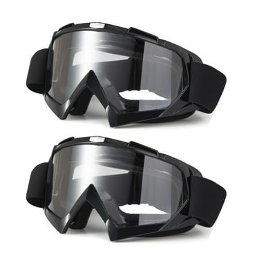 Dirt Bike Goggles Motorcycle Goggles 2 Pack Atv Goggles Riding Goggles ...