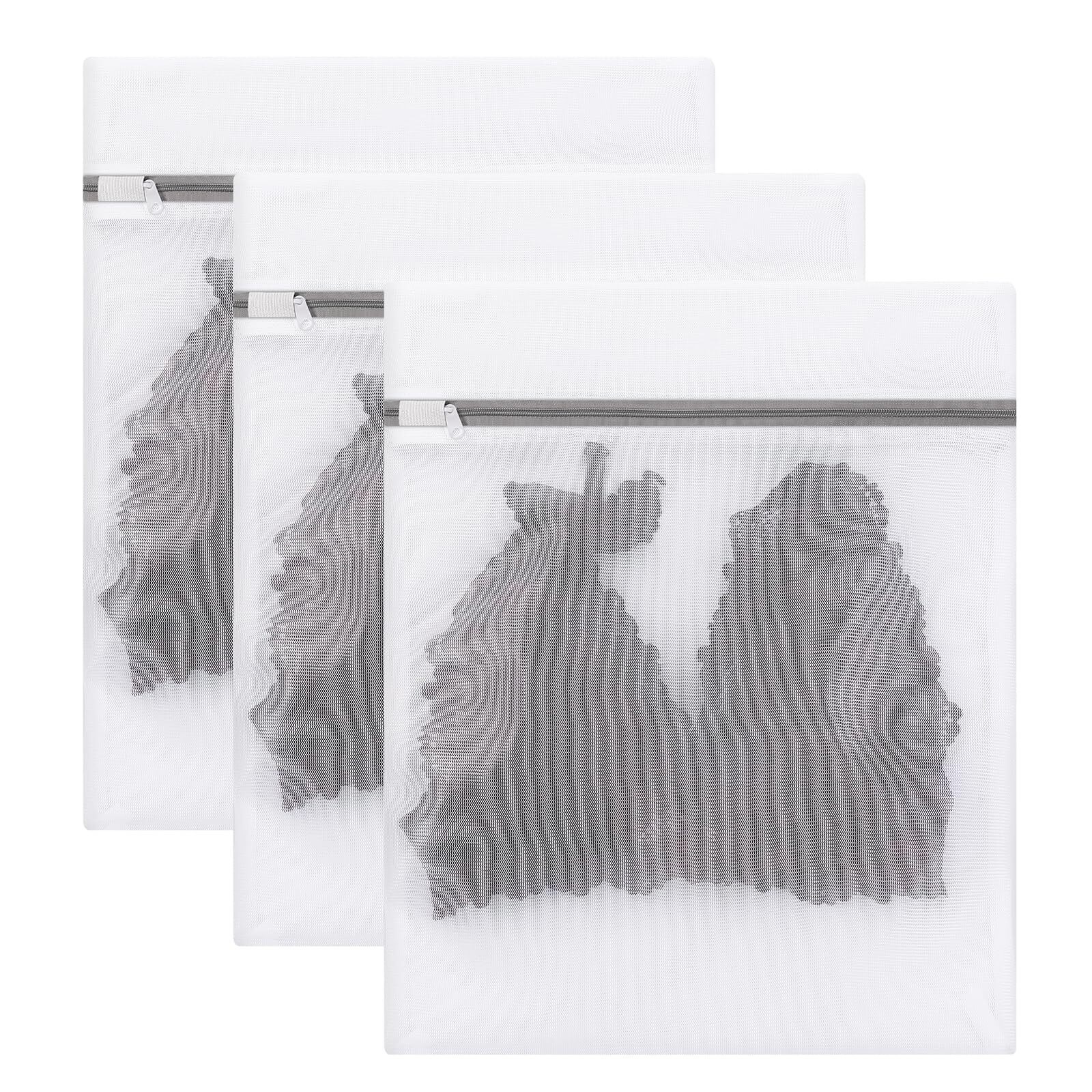 WANGLI Lingerie Bags for Washing Delicates, Fine Mesh Laundry Bags for ...