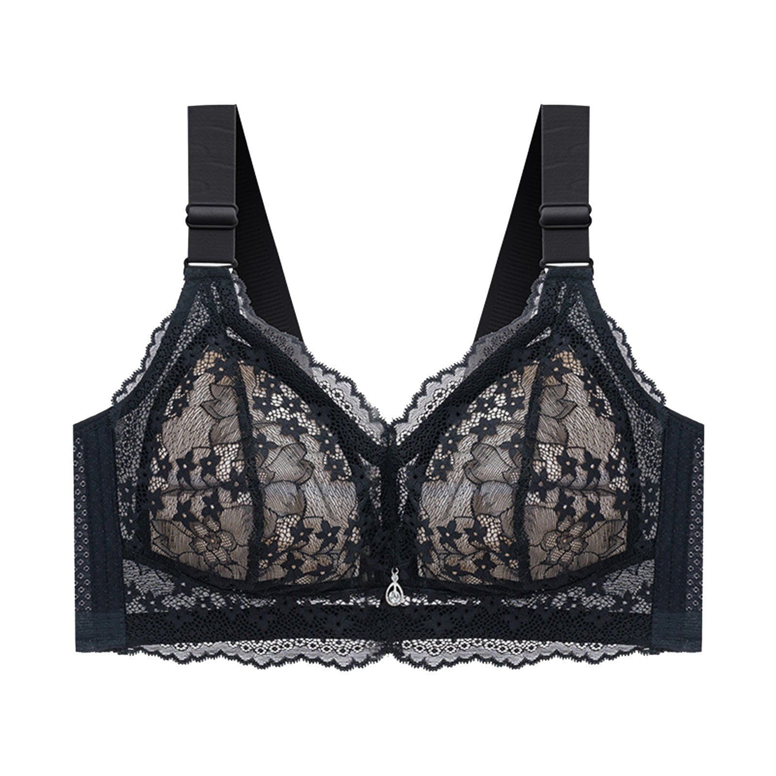 WANGLIOP Women Bras Underwear Armpit Full Coverage Minimizer Thin ...