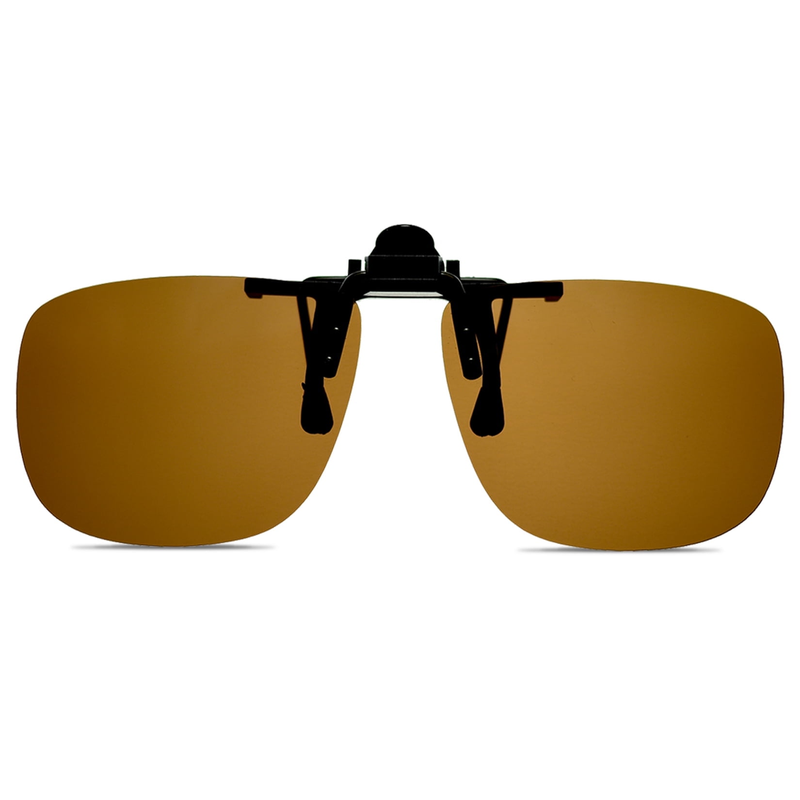 WANGLY Polarized UV400 Unisex Flip Up Clip-On Sunglasses, Fit Over ...
