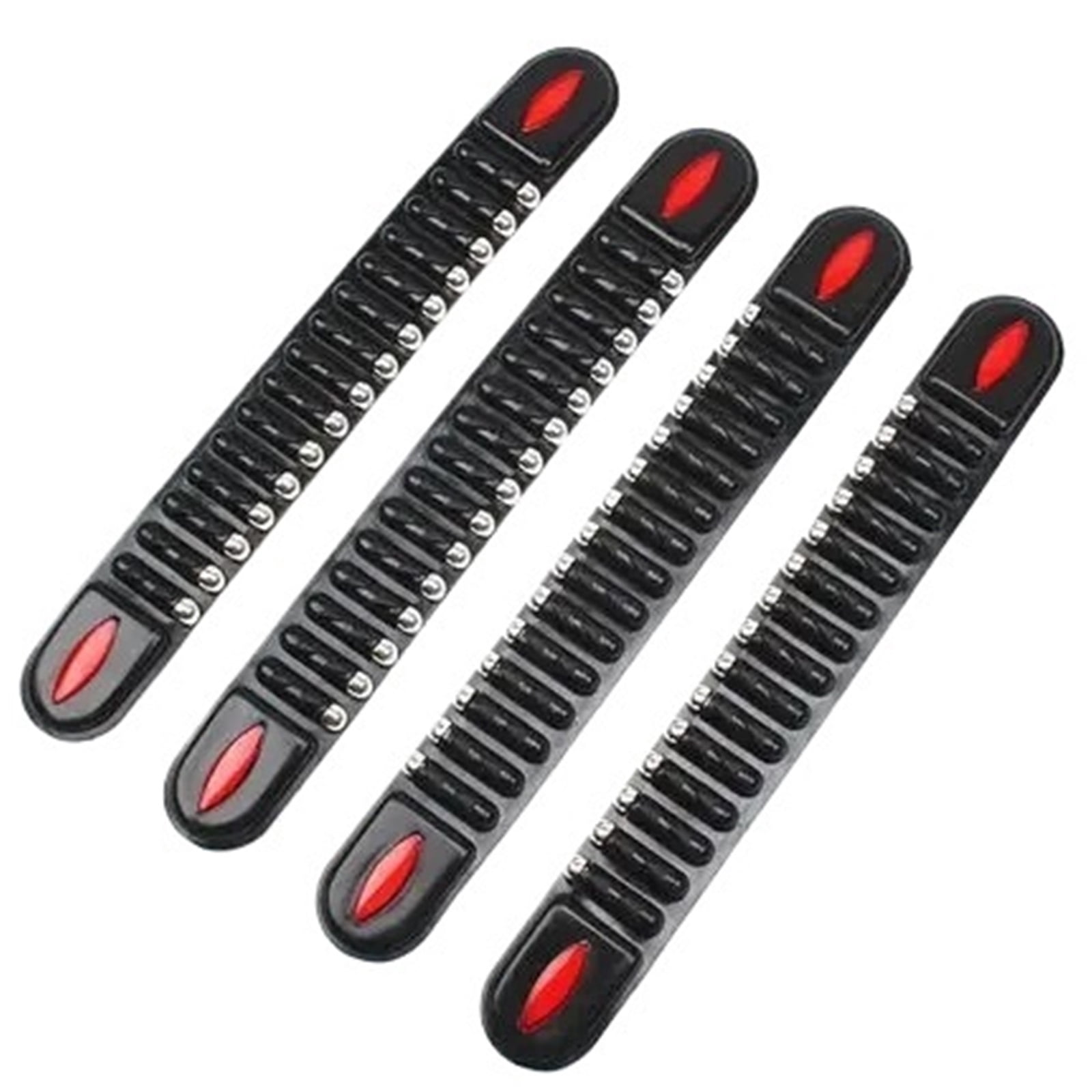 WANGQI 41.5 X 5.5CM 2 pairs of car protectors front and rear bumpers ...