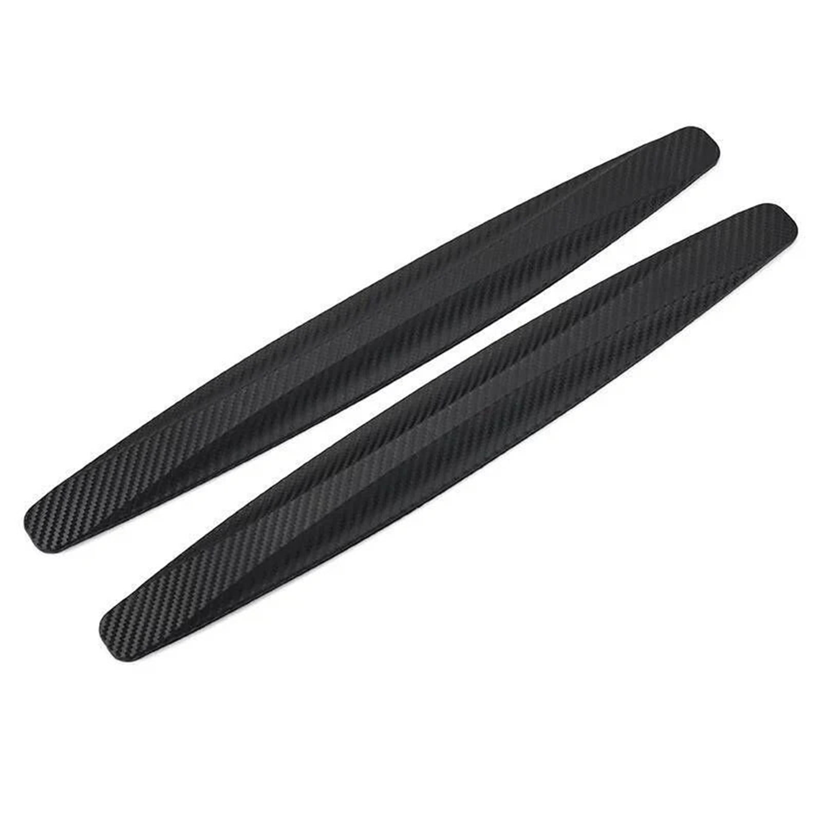 WANGQI Carbon Fiber Car Front And Rear Bumpers Anti Collision Strips ...